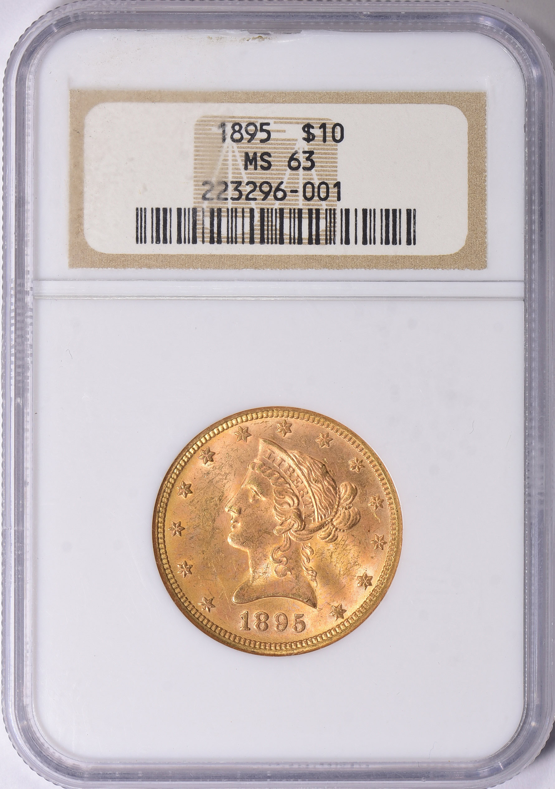 1895 Liberty Gold Eagle NGC MS-63 (Item 1734279) | GreatCollections Coin Auctions