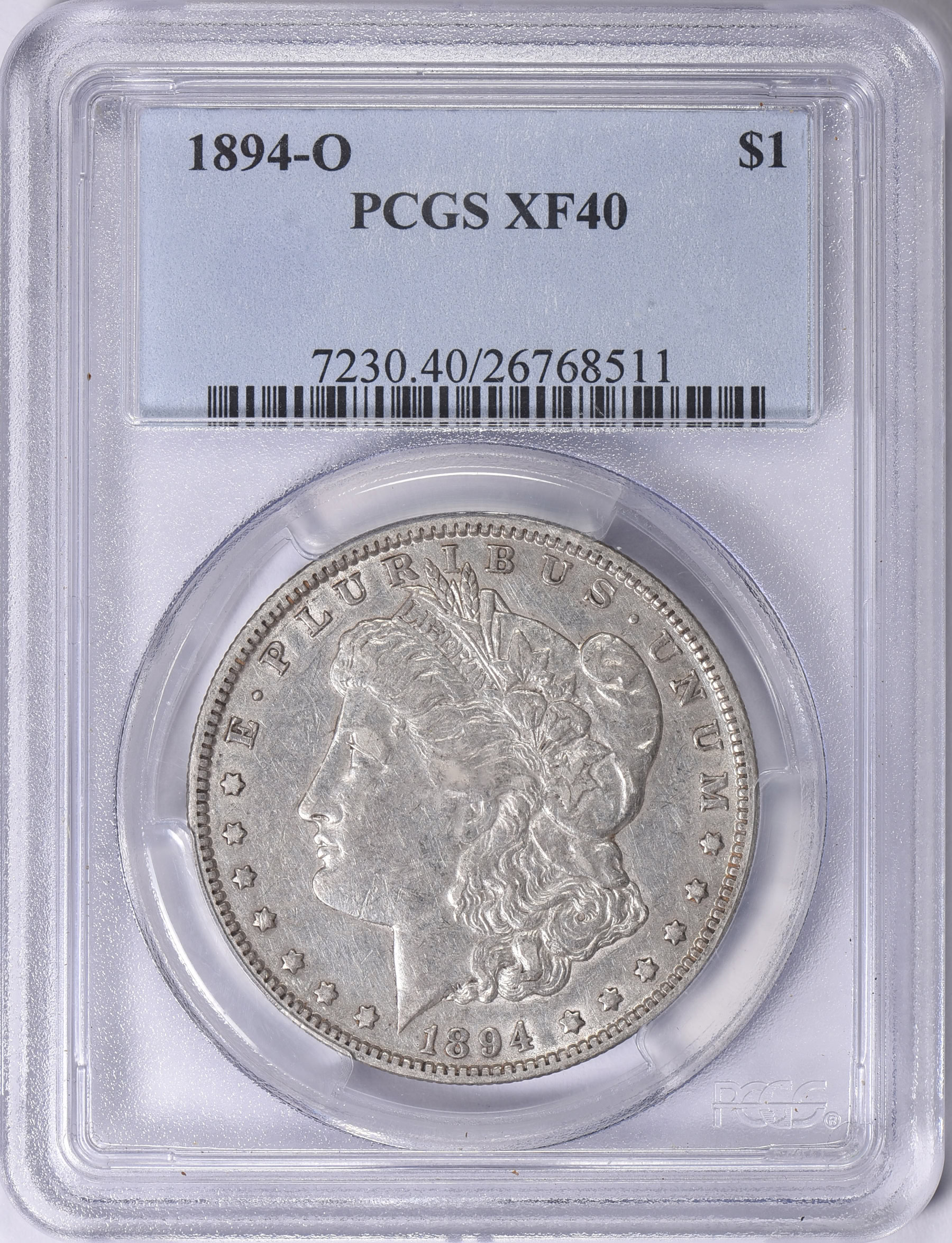 1894-O Morgan Silver Dollar PCGS XF-40 (Item 1736428) | GreatCollections Coin Auctions