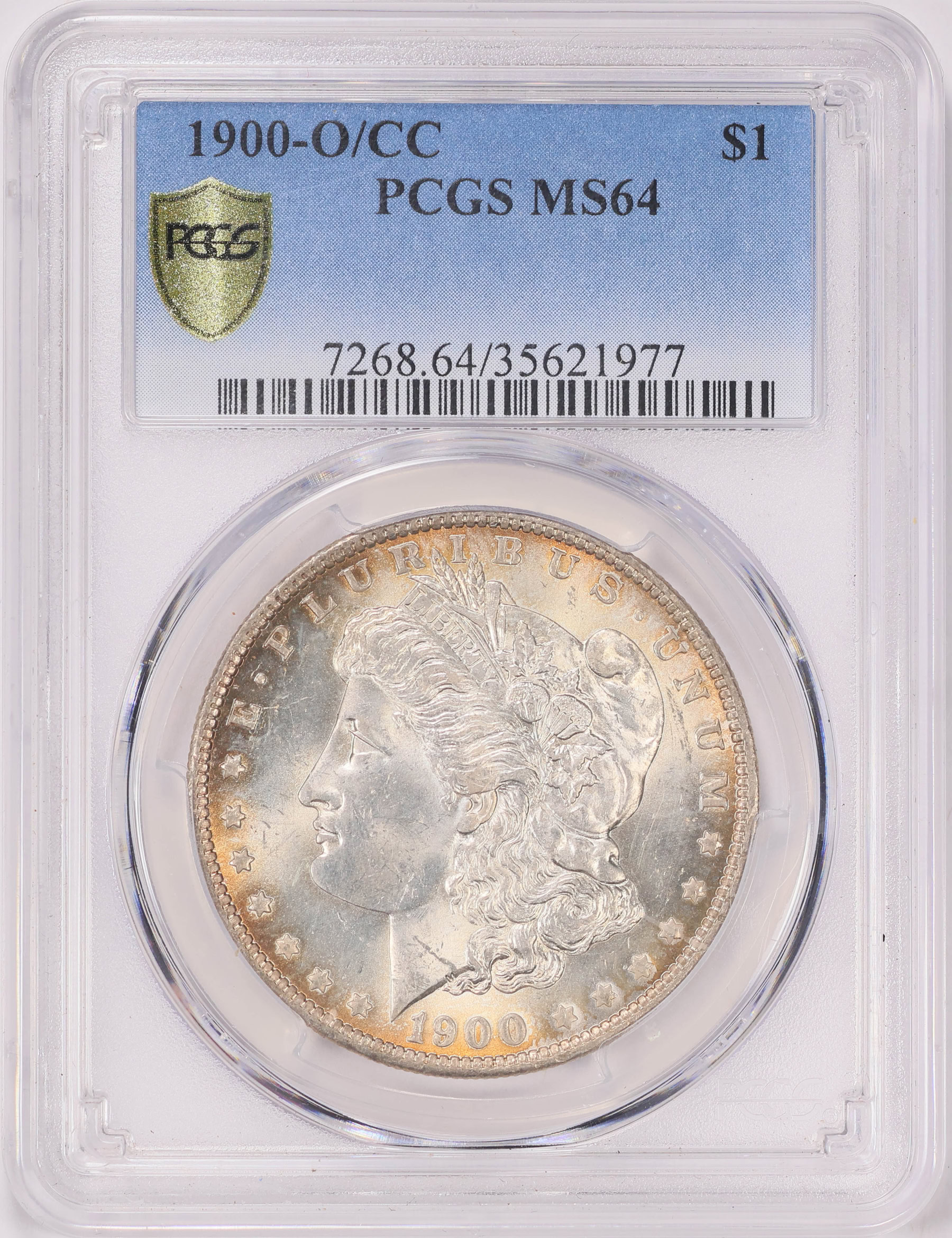 1900-O/CC Morgan Silver Dollar PCGS MS-64 (Item 1736945) | GreatCollections Coin Auctions