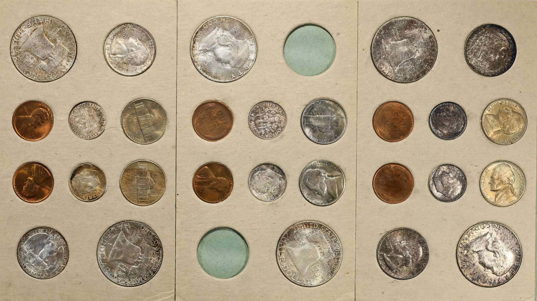 1949 U.S. Mint Double Mint Set Uncertified With Original Government ...