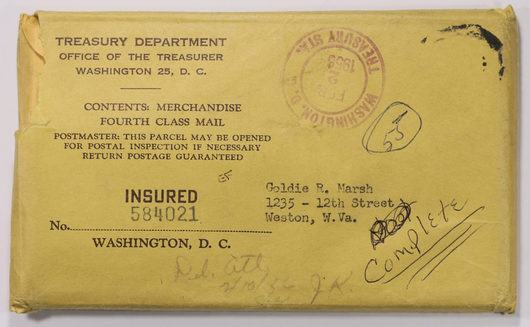 1955 U.S. Mint Double Mint Set Uncertified With Original Government ...