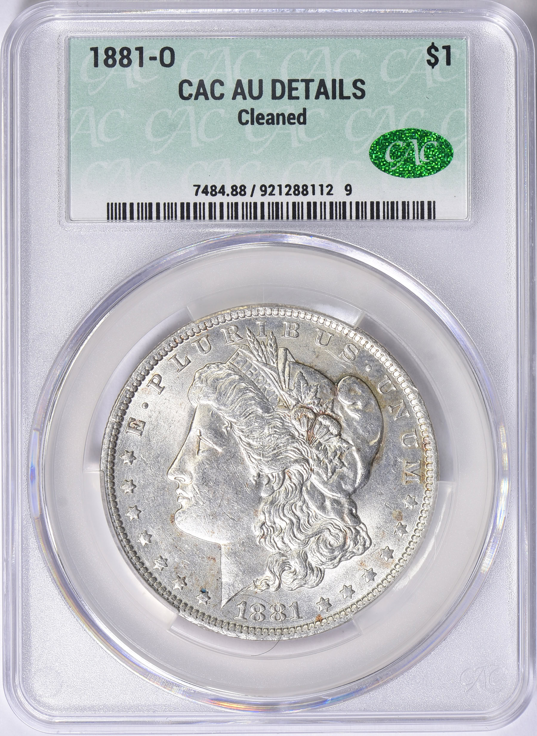 1881-O Morgan Silver Dollar CACG AU Details (Item 1738914 ...