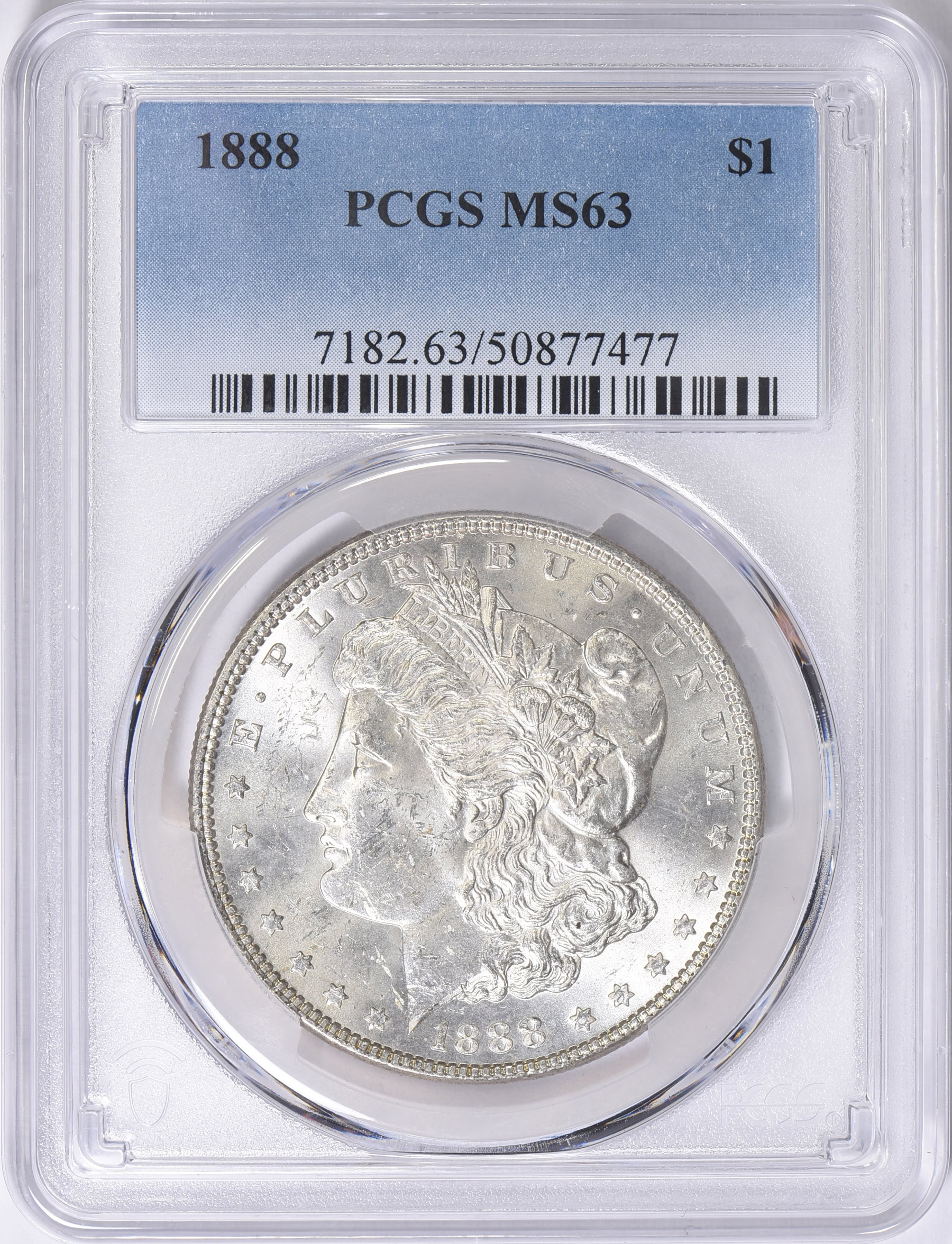 1888 Morgan Silver Dollar PCGS MS-63 (Item 1739768) | GreatCollections Coin Auctions