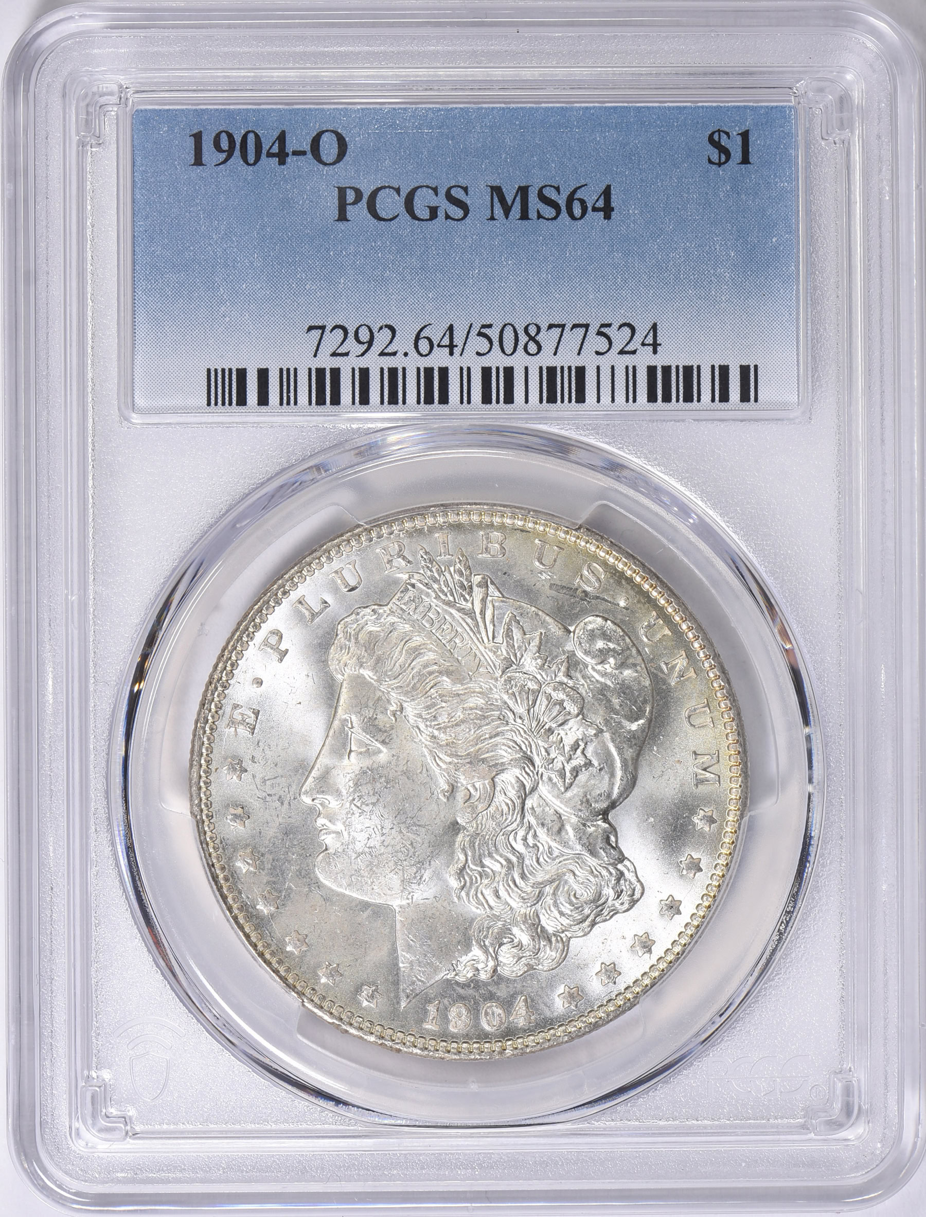1904-O Morgan Silver Dollar PCGS MS-64 (Item 1739814) | GreatCollections Coin Auctions