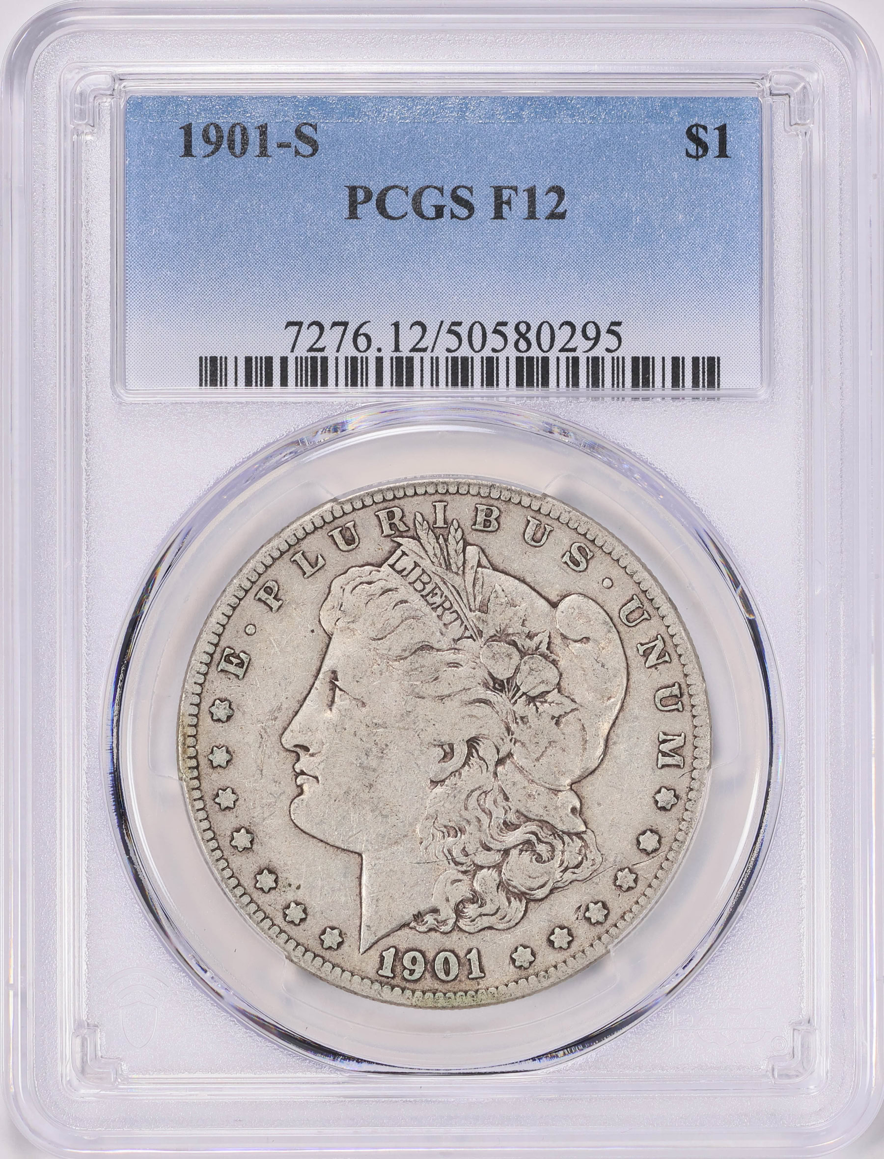 1901-S Morgan Silver Dollar PCGS F-12 (Item 1739845) | GreatCollections Coin Auctions
