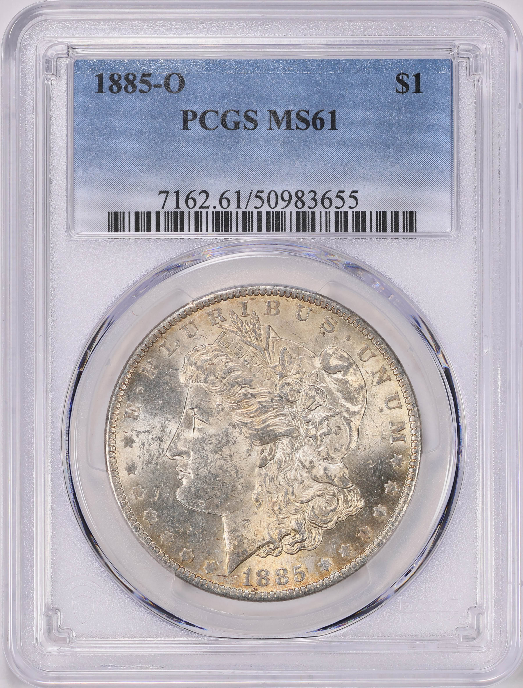 1885-O Morgan Silver Dollar PCGS MS-61 (Item 1739862) | GreatCollections Coin Auctions