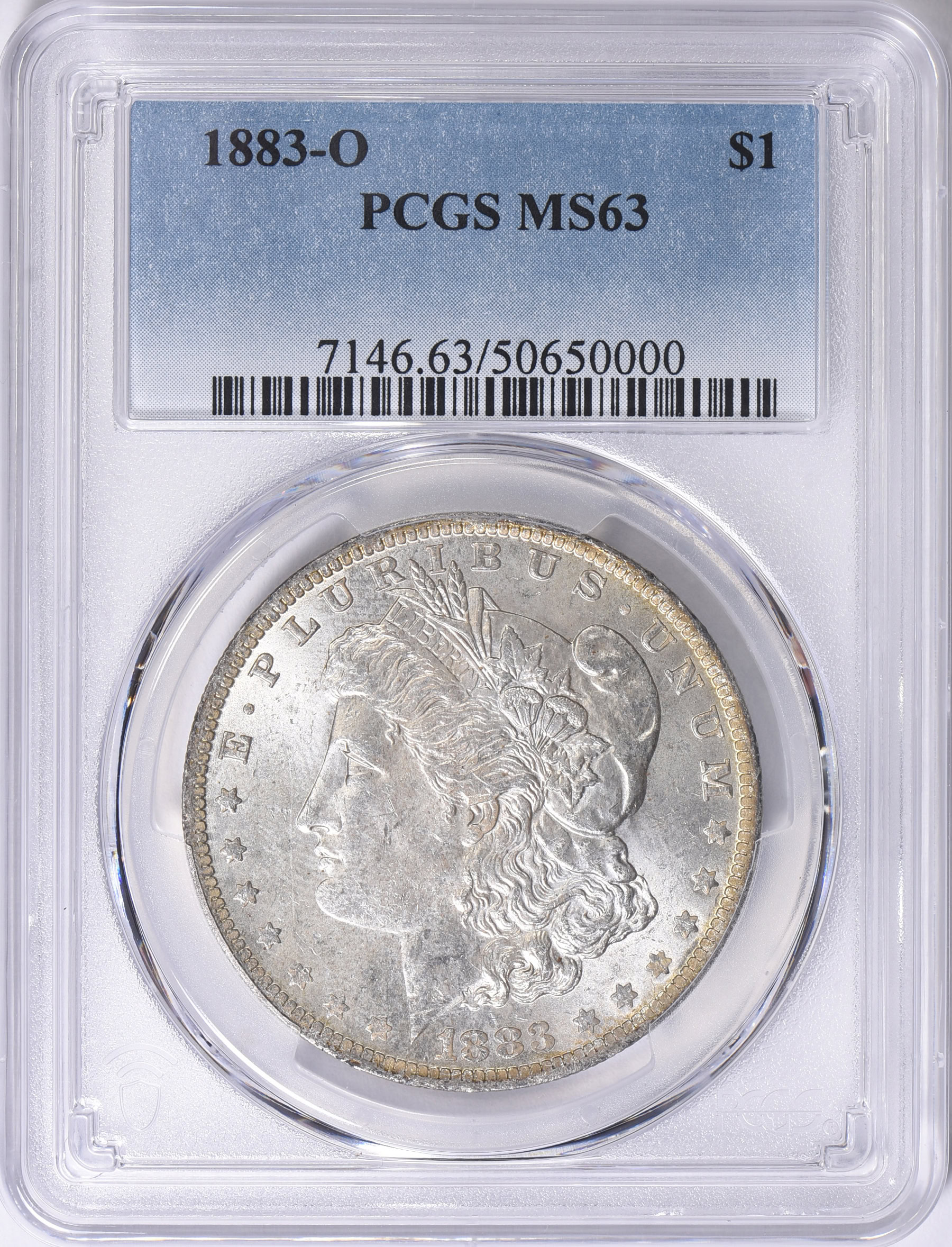 1883-O Morgan Silver Dollar PCGS MS-63 (Item 1740130) | GreatCollections Coin Auctions