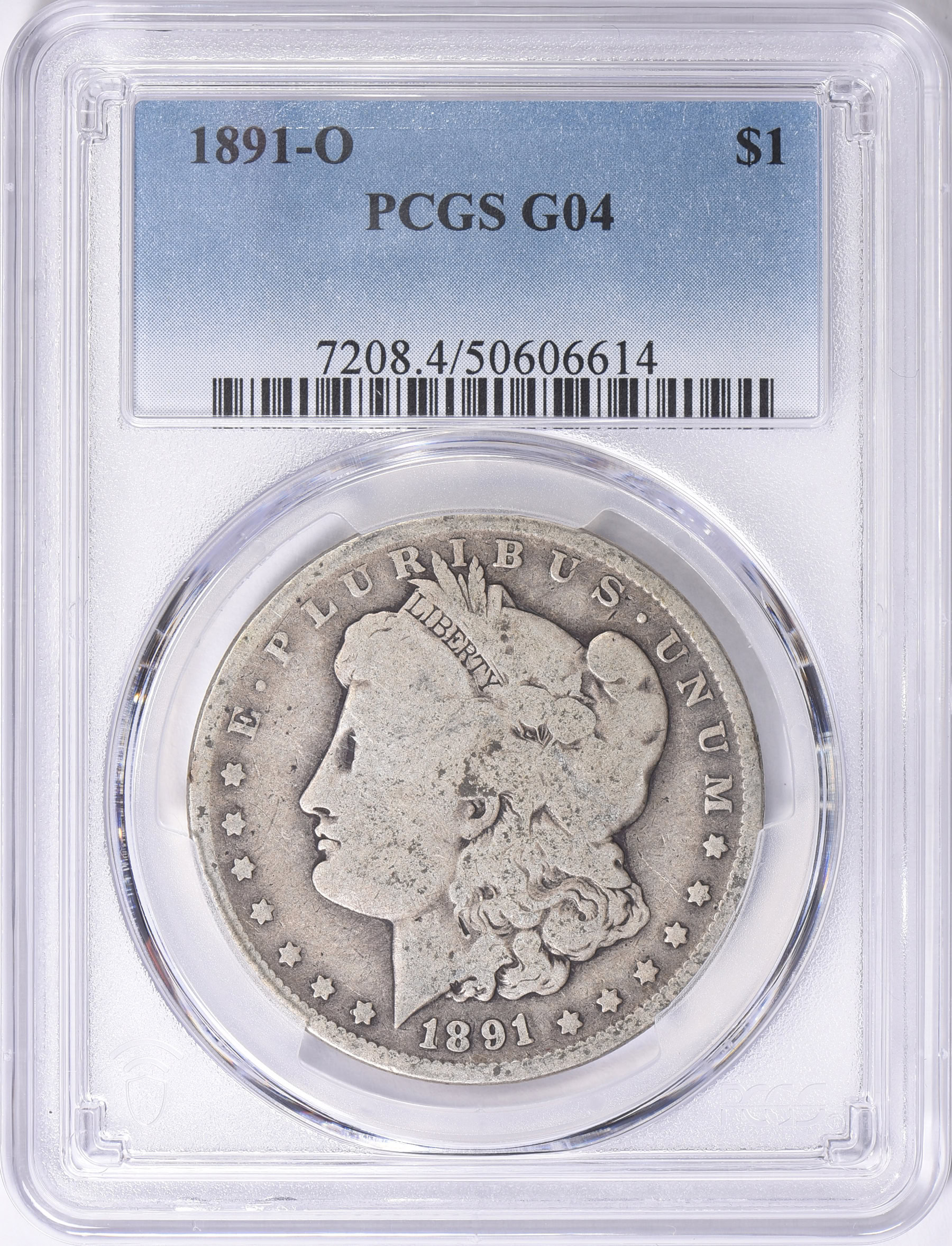 1891-O Morgan Silver Dollar PCGS G-04 (Item 1740566) | GreatCollections Coin Auctions