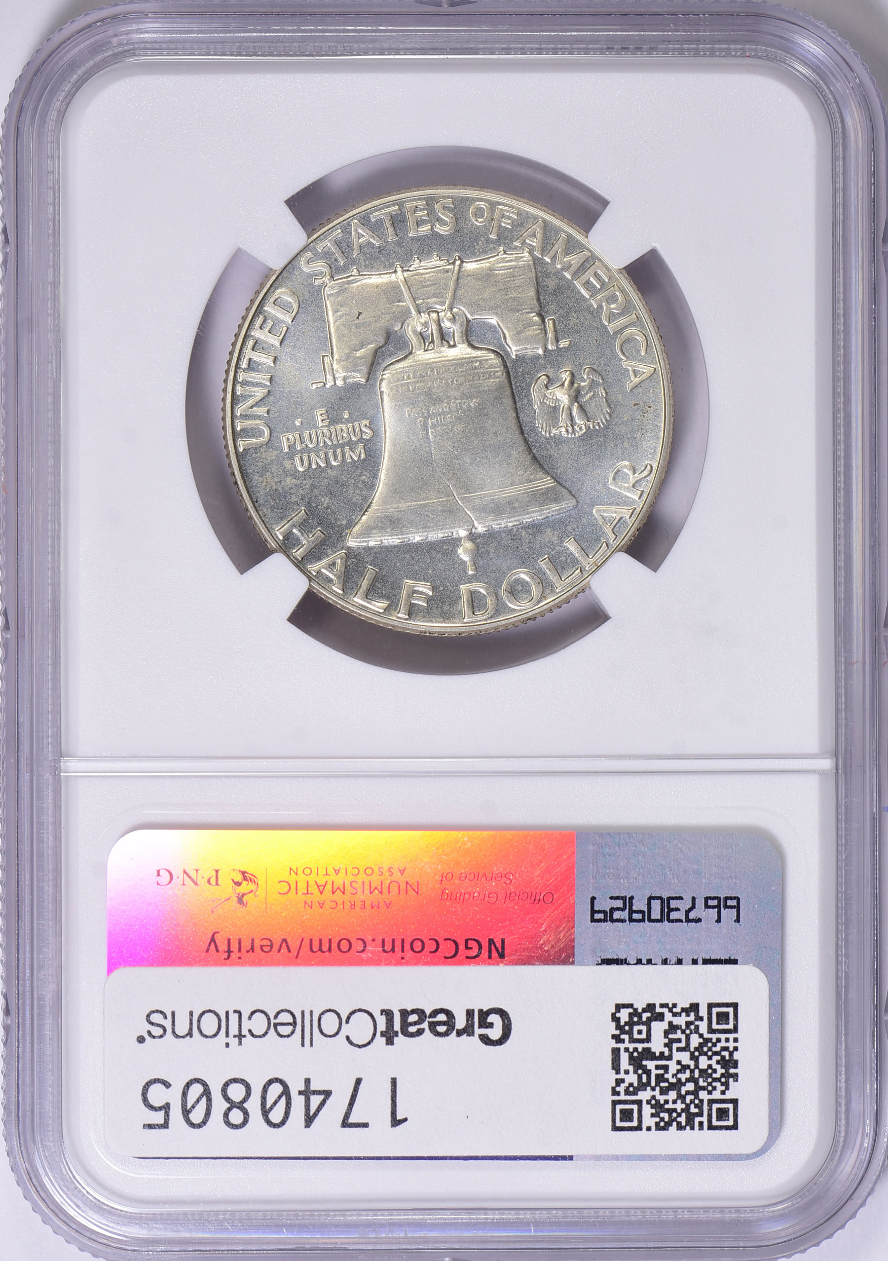 1952 Franklin Half Dollar Recut Hair VP-001 NGC Proof-65 (Bill Fivaz ...