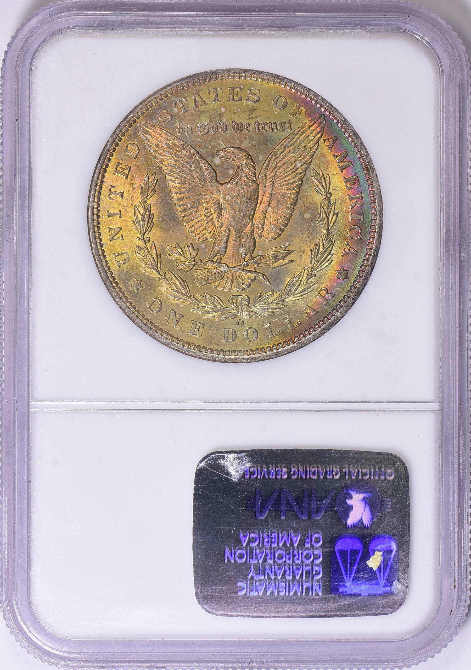 1884-O Morgan Silver Dollar NGC MS-63 (Toned) (Binion Collection) (Item 1741864 ...