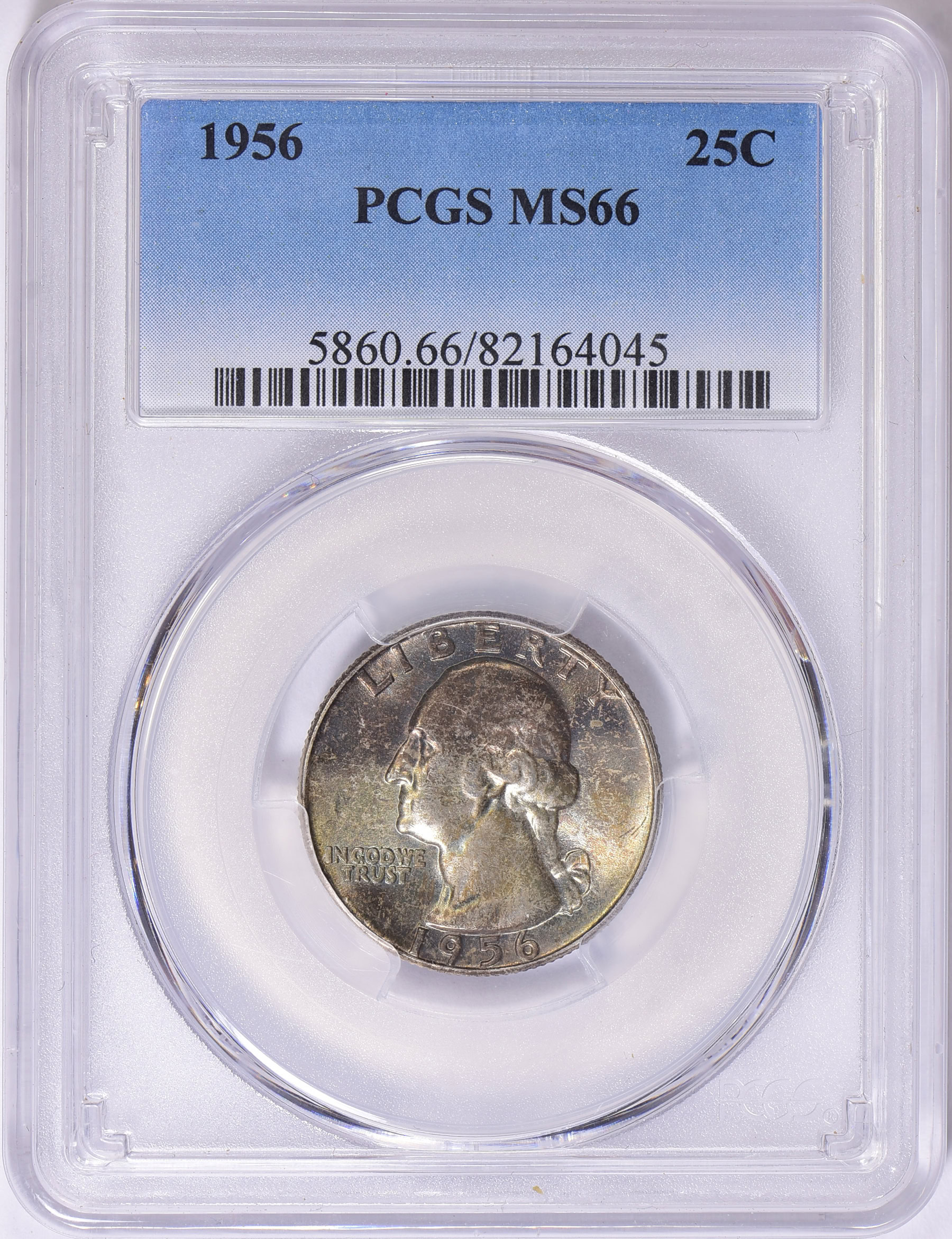 1956 Washington Quarter PCGS MS-66 (Item 1742311) | GreatCollections Coin Auctions