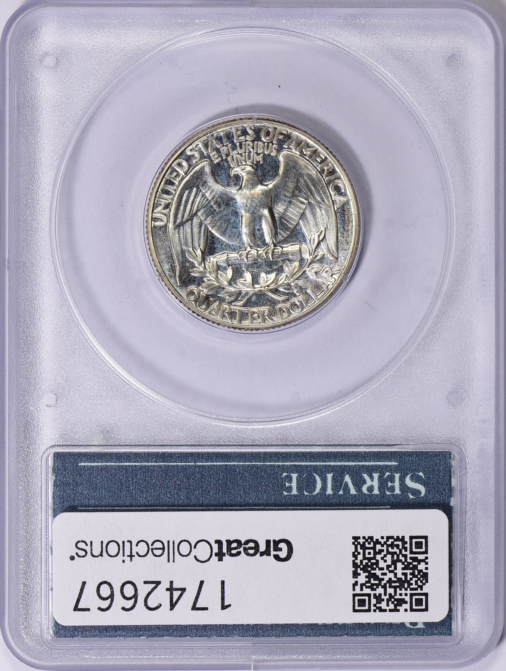 1952 Washington Quarter PCGS Proof-66 OGH (1st Gen) (Item 1742667 ...
