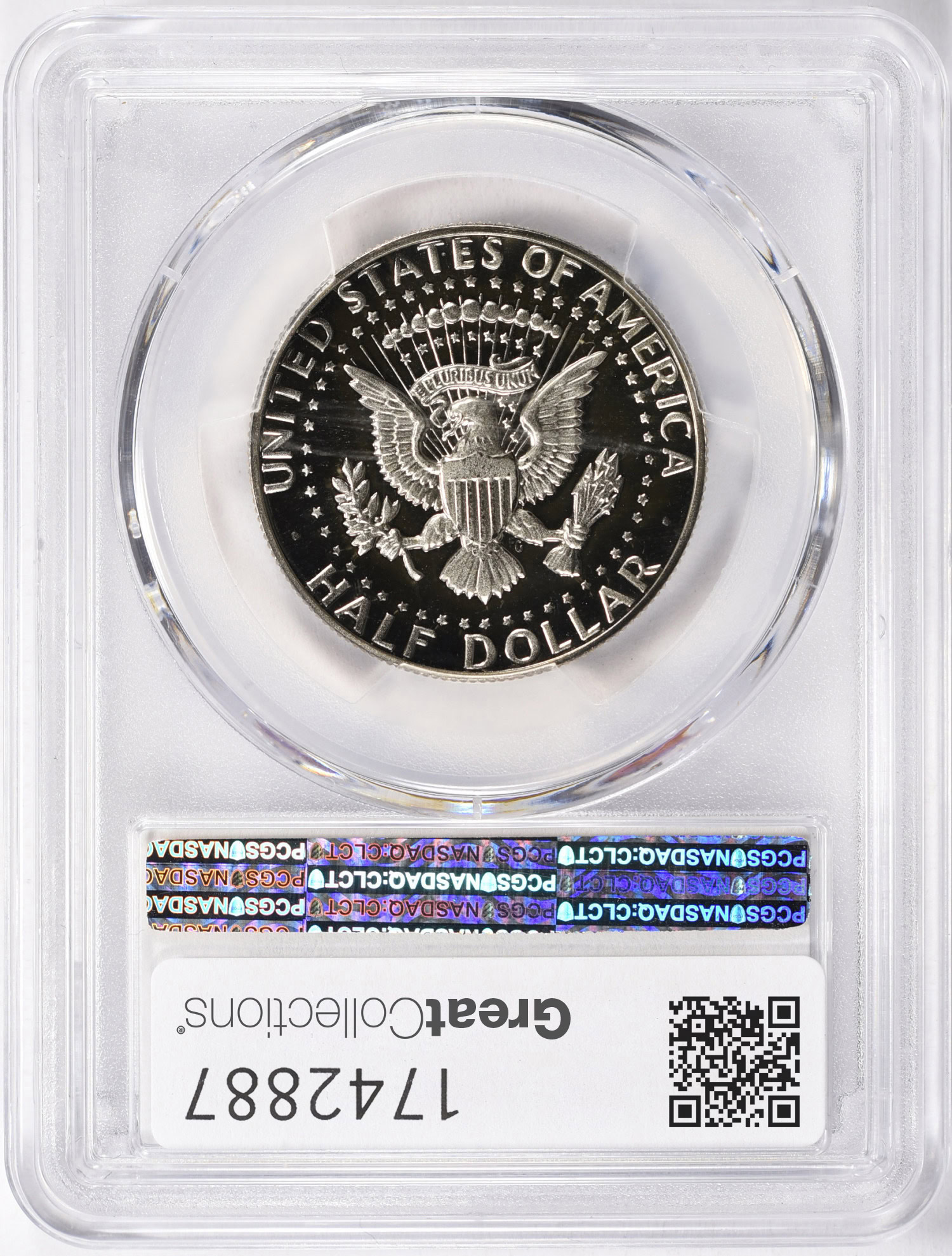 1981-S Kennedy Half Dollar Type 2 PCGS Proof-70 DCAM (Item 1742887) | GreatCollections Coin Auctions