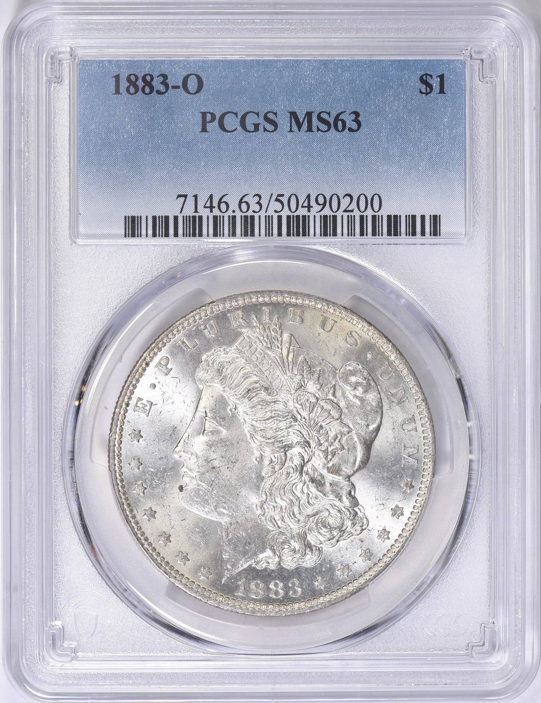 1883-O Morgan Silver Dollar PCGS MS-63 (Item 1743232) | GreatCollections Coin Auctions