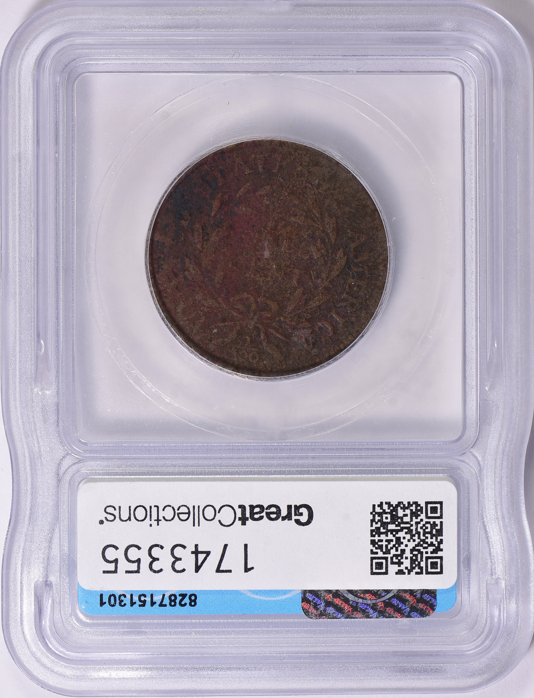 1798 Draped Bust Cent ICG VG-08 Details (Item 1743355 ...
