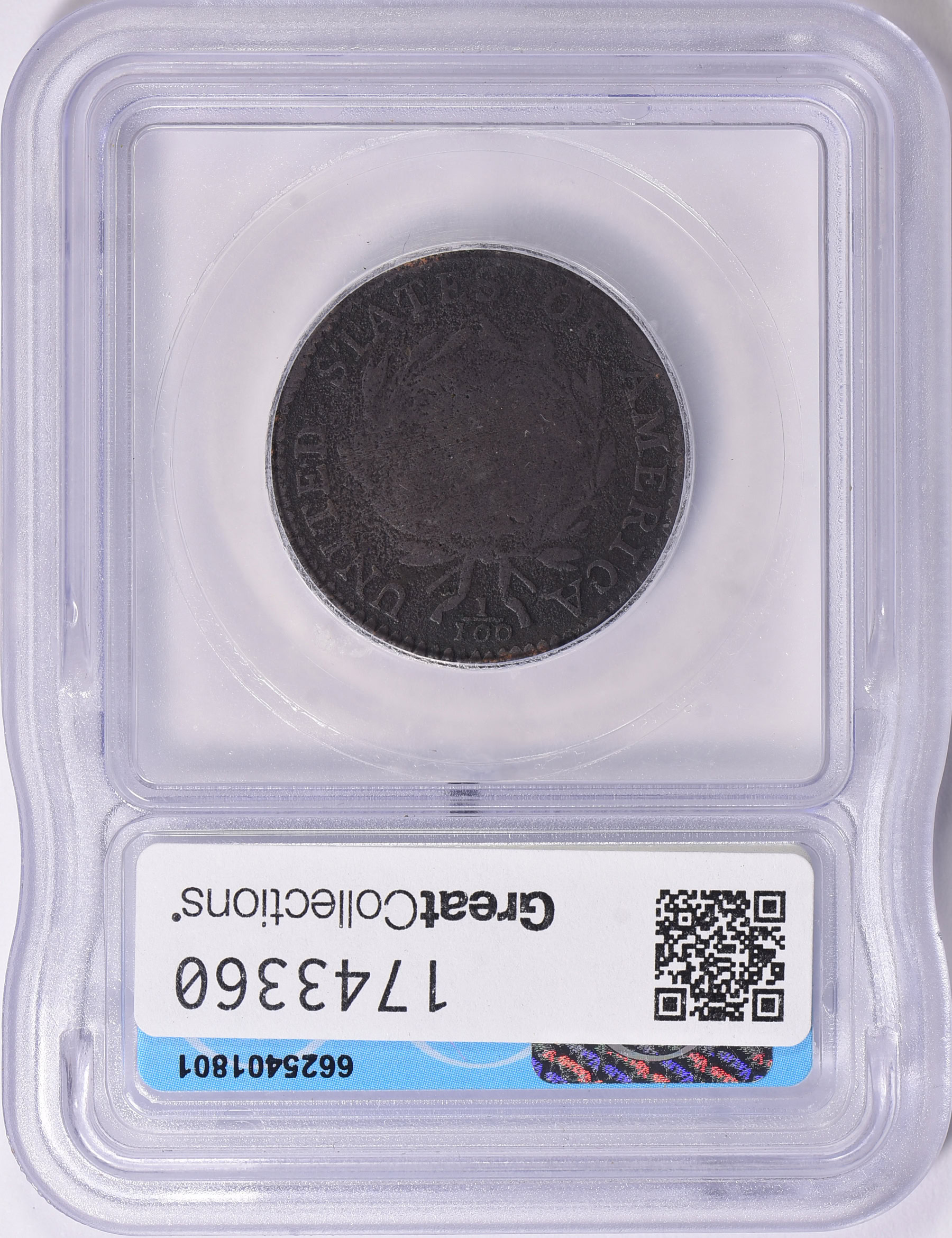 1794 Liberty Cap Cent Sheldon 72 ICG Genuine (Item 1743360 ...