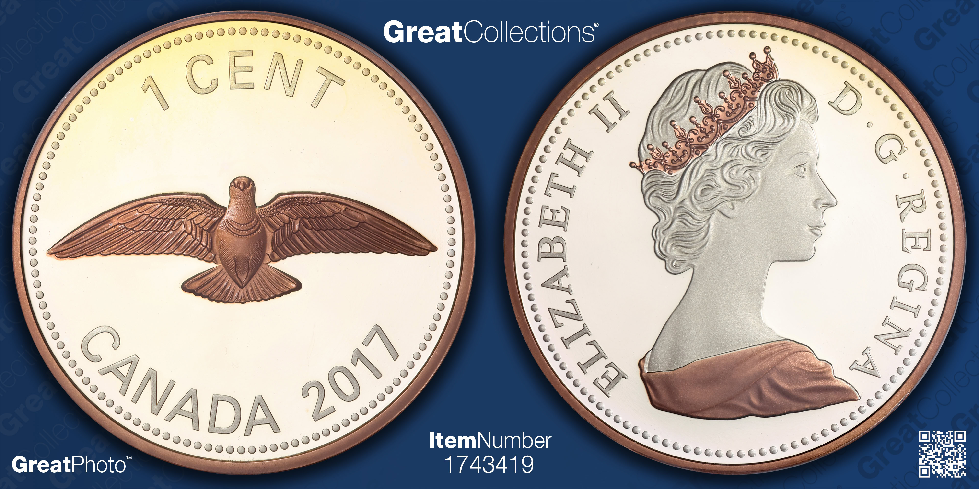 Canada 2017 Silver Cent Legacy of the Penny - Centennial Design (1967 ...