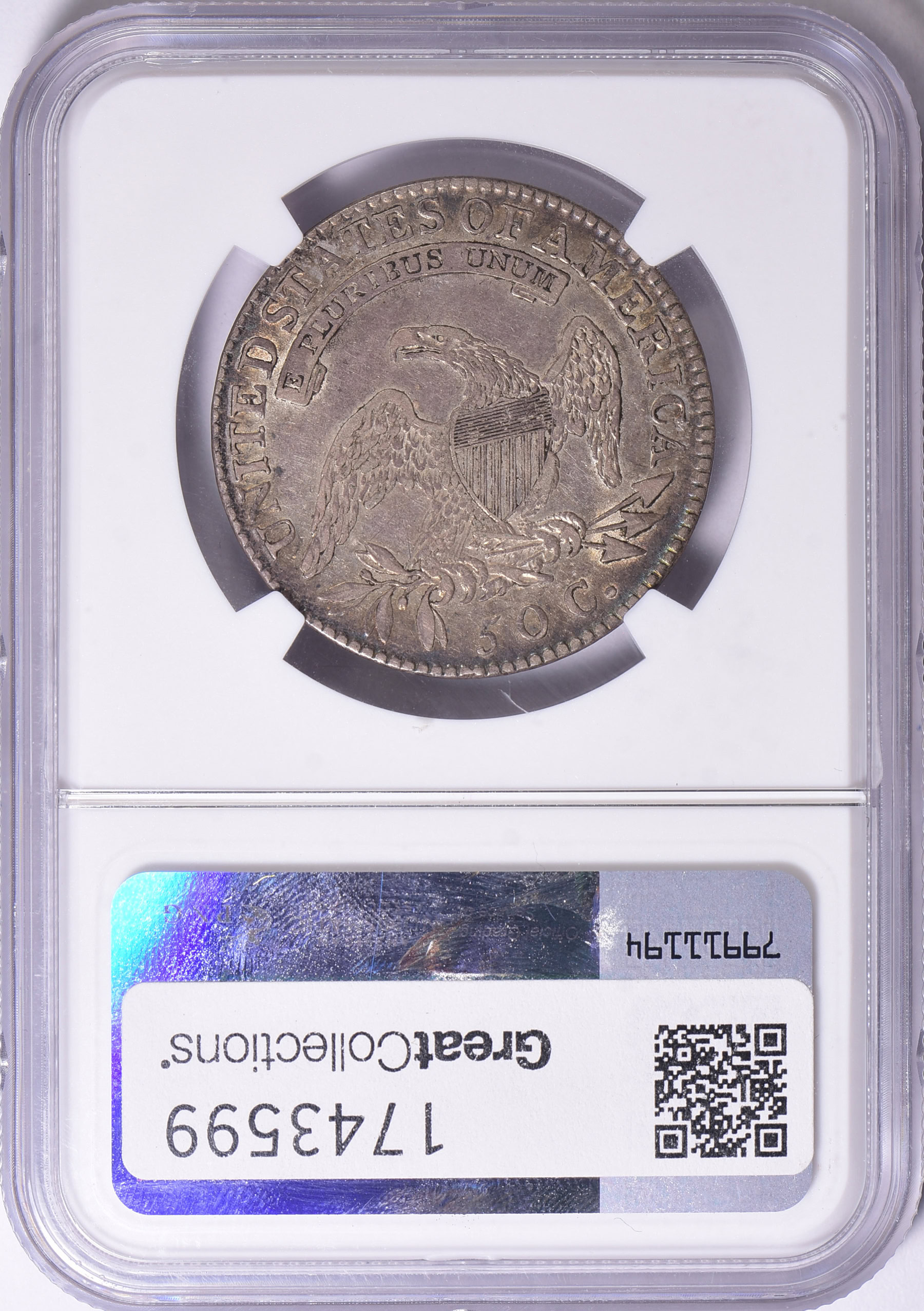 1818 Capped Bust Half Dollar NGC AU-50 (Toned) (Item 1743599 ...