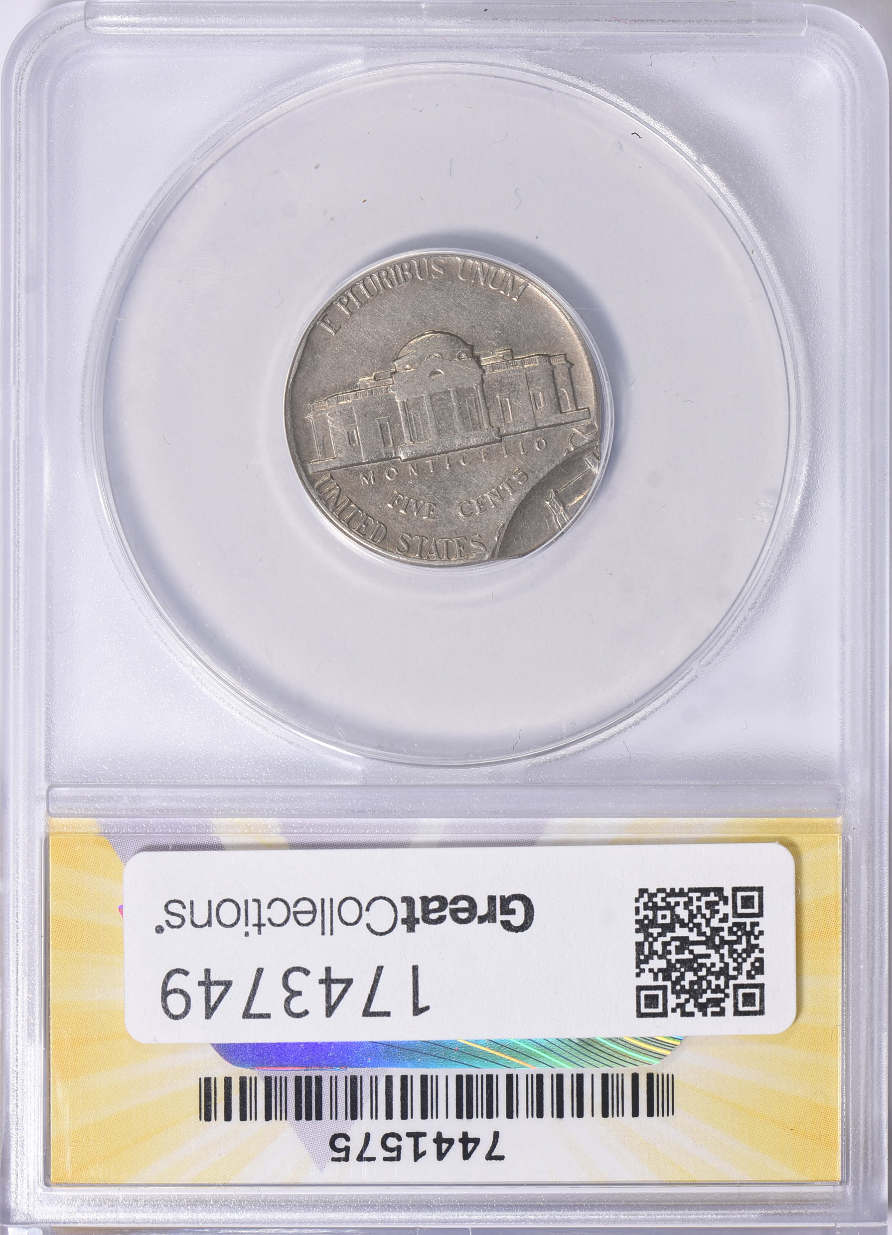 Mint Error 1975-D Jefferson Nickel Double Struck 2nd Strike 95% Off ...