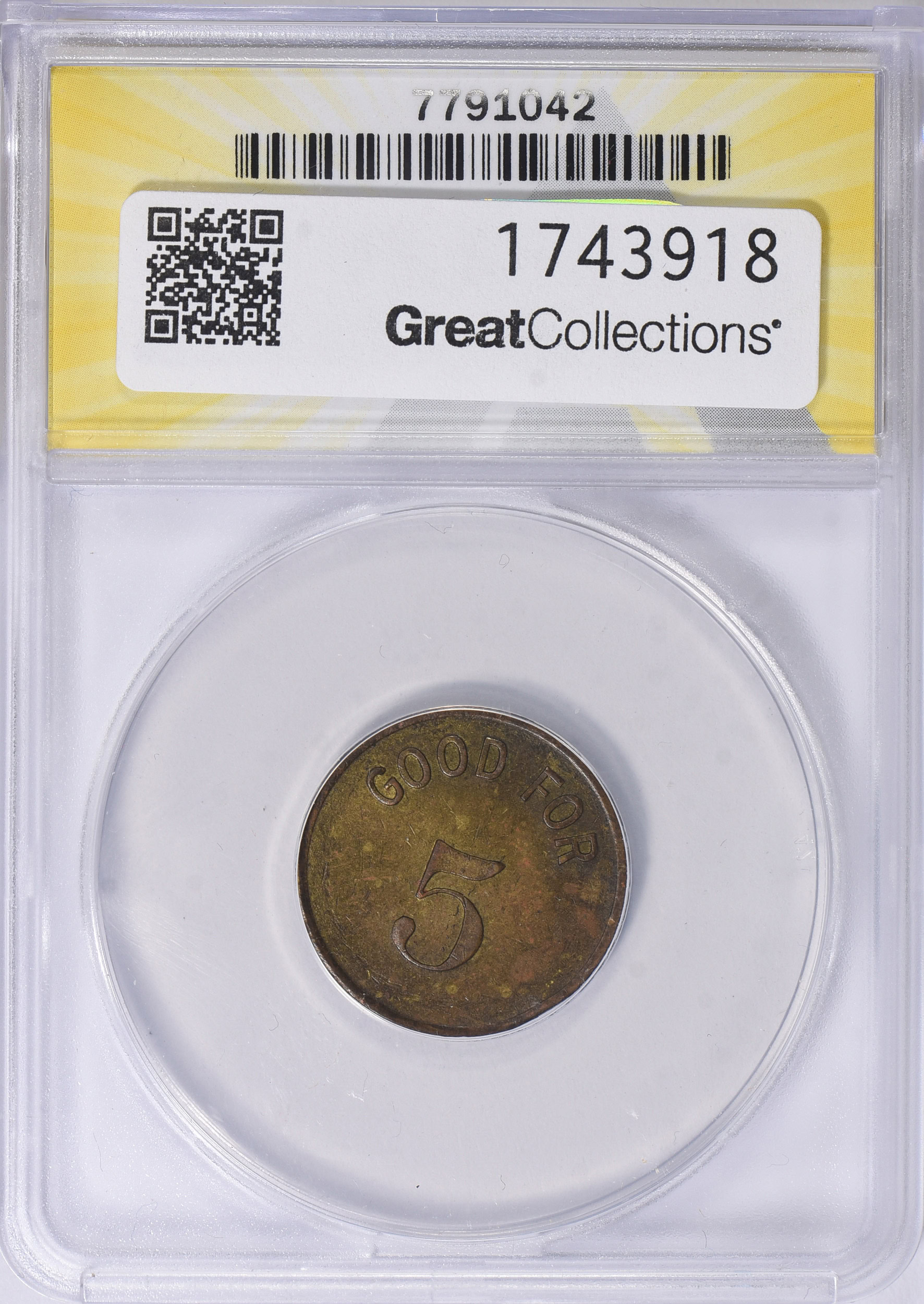ND Schofield Barracks, Hawaii & Fort Reno, Oklahoma 5 Cents Fourth ...
