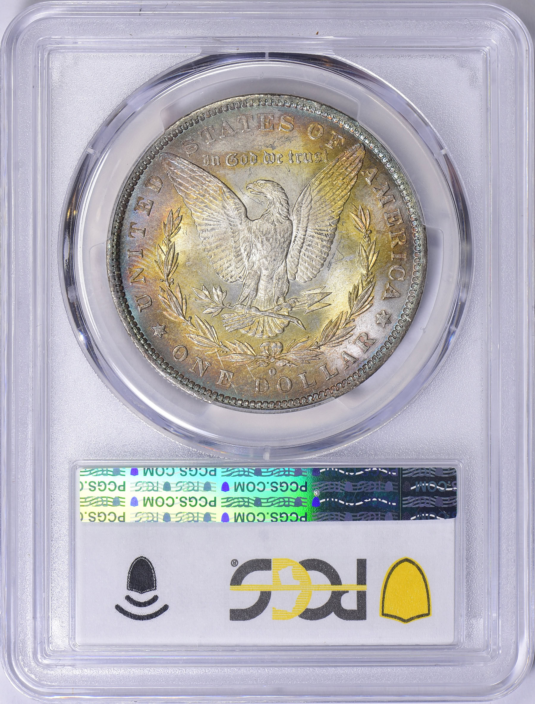 1883-O Morgan Silver Dollar PCGS MS-63 (Toned) (Item 1744214) | GreatCollections Coin Auctions
