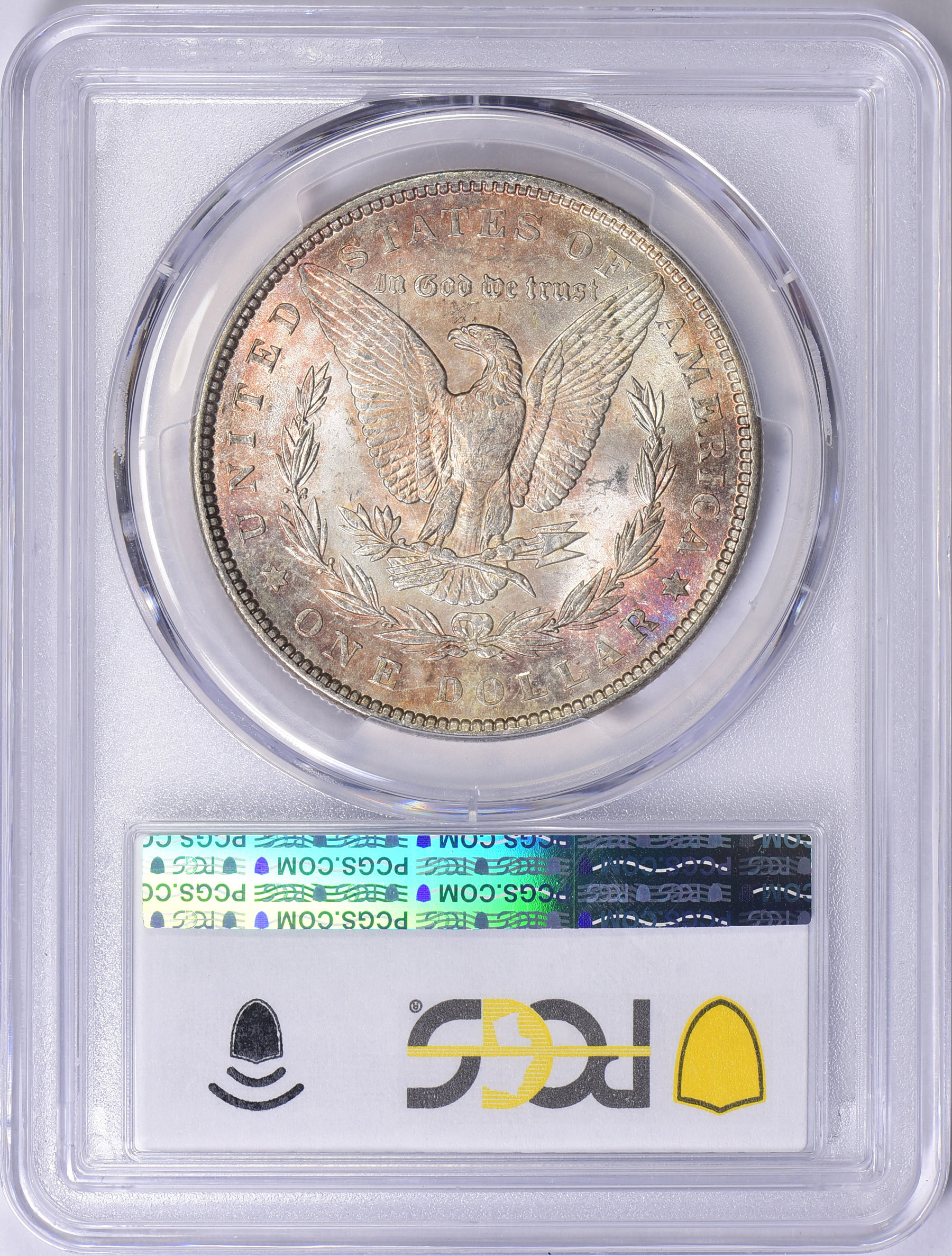 1887 Morgan Silver Dollar PCGS MS-63 (Toned) (Item 1744227) | GreatCollections Coin Auctions