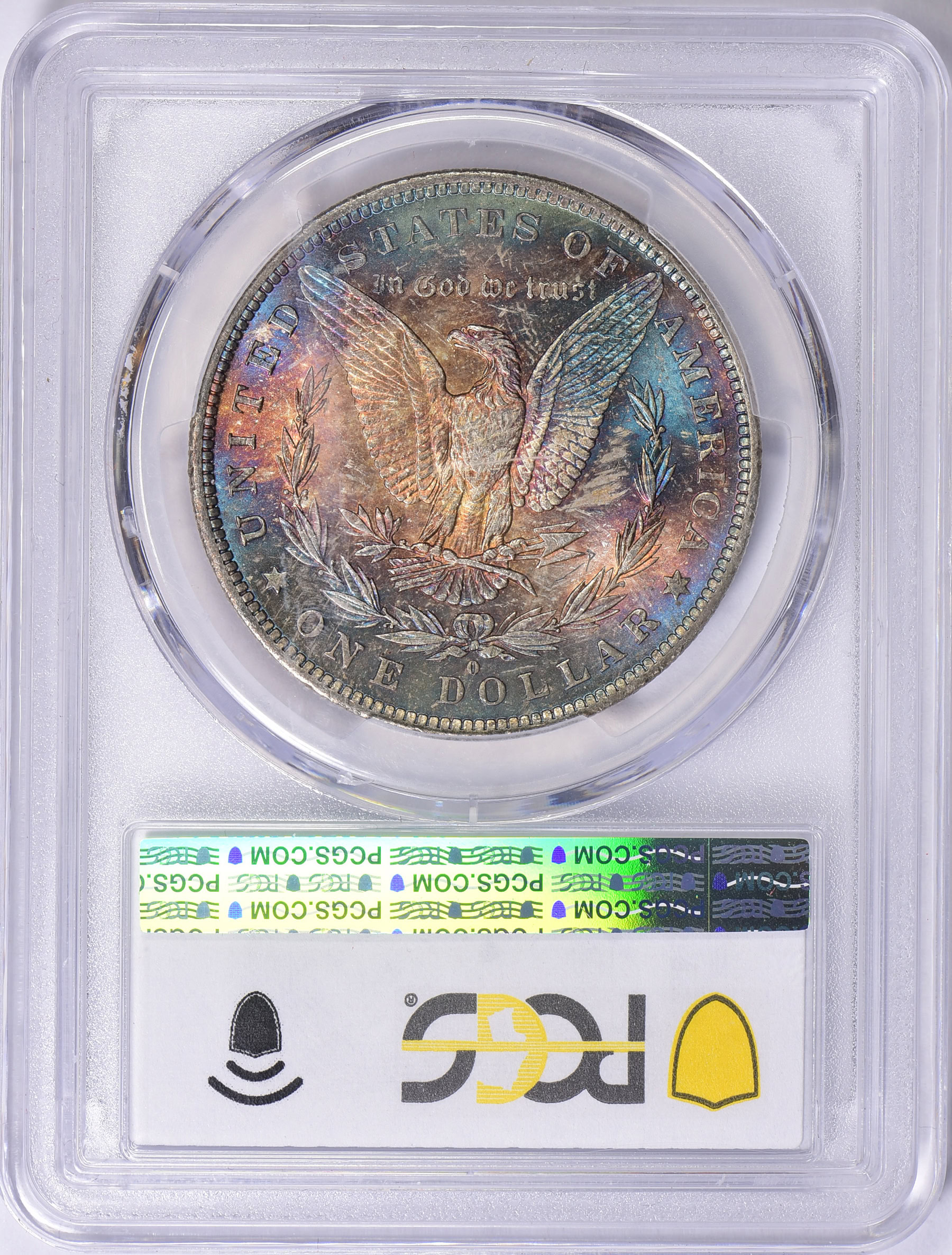 1884-O Morgan Silver Dollar PCGS MS-63 (Toned) (Item 1744275) | GreatCollections Coin Auctions