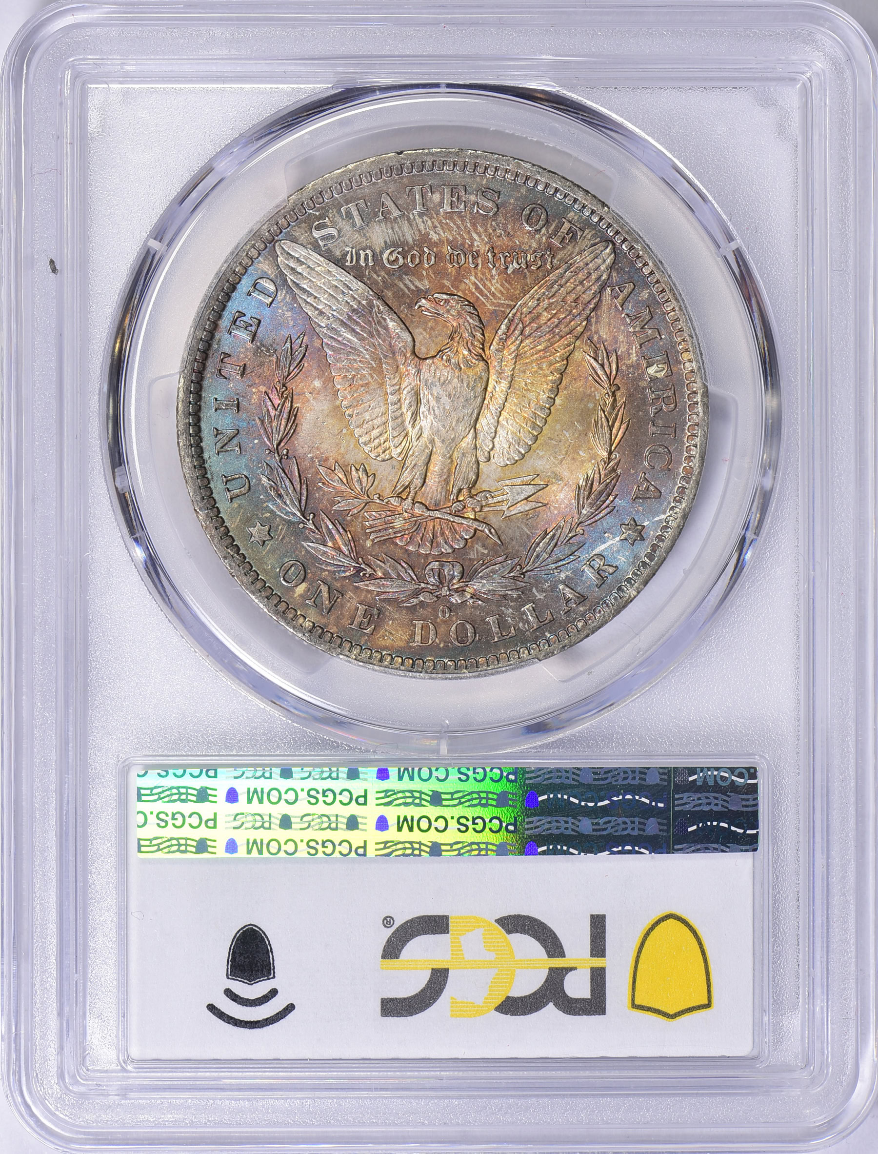 1884-O Morgan Silver Dollar PCGS MS-63 (Toned) (Item 1744279) | GreatCollections Coin Auctions