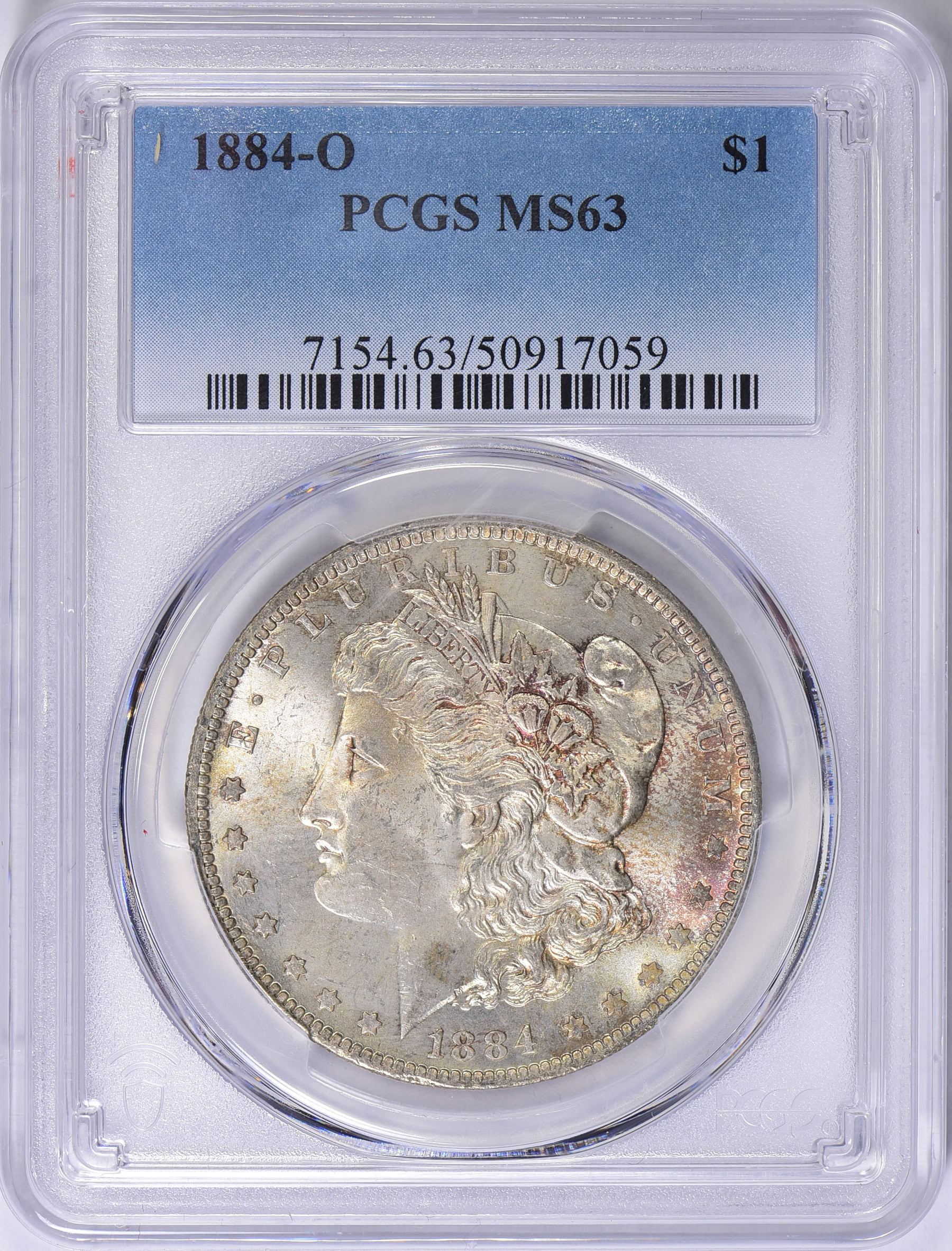 1884-O Morgan Silver Dollar PCGS MS-63 (Item 1744294) | GreatCollections Coin Auctions