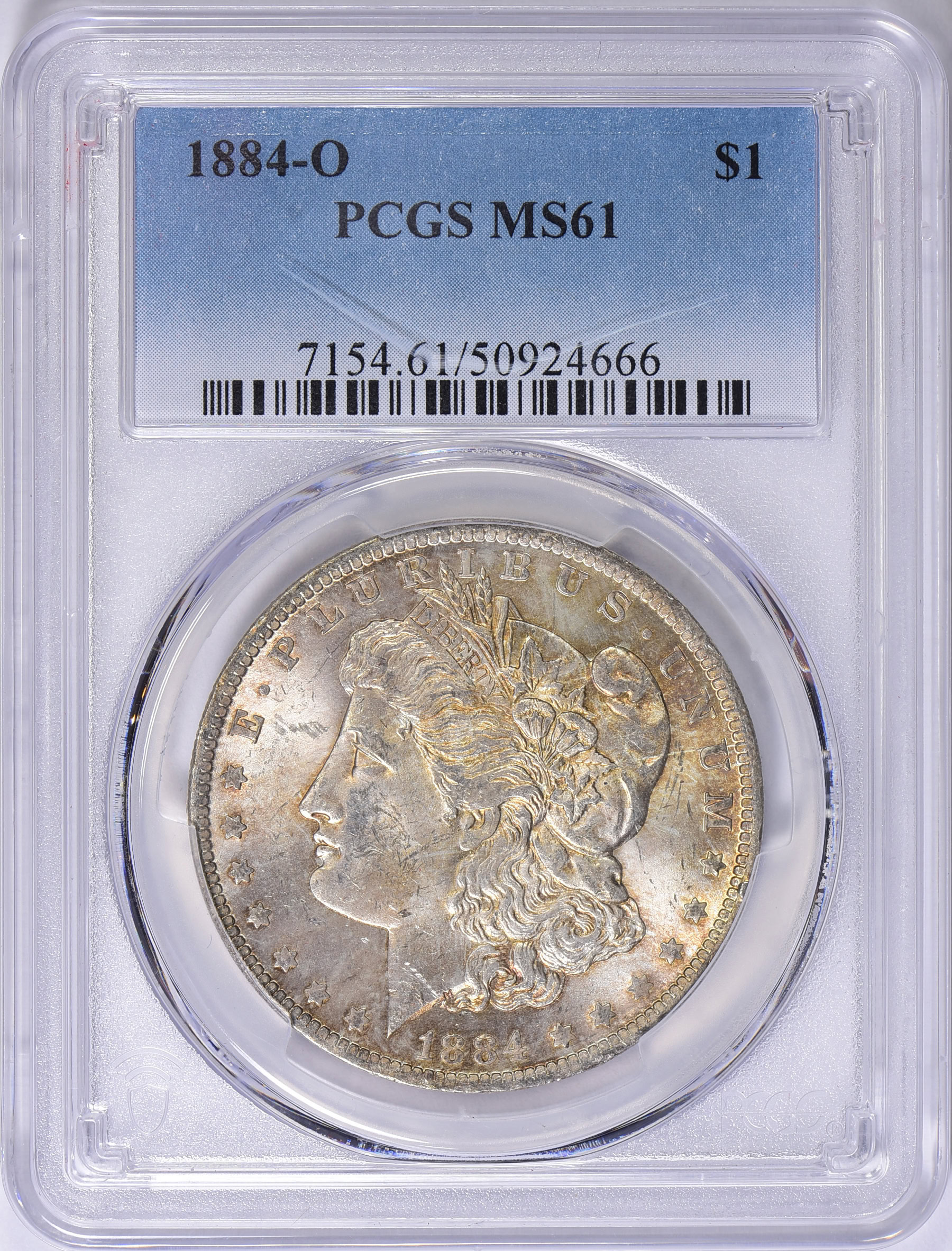 1884-O Morgan Silver Dollar PCGS MS-61 (Item 1744295) | GreatCollections Coin Auctions