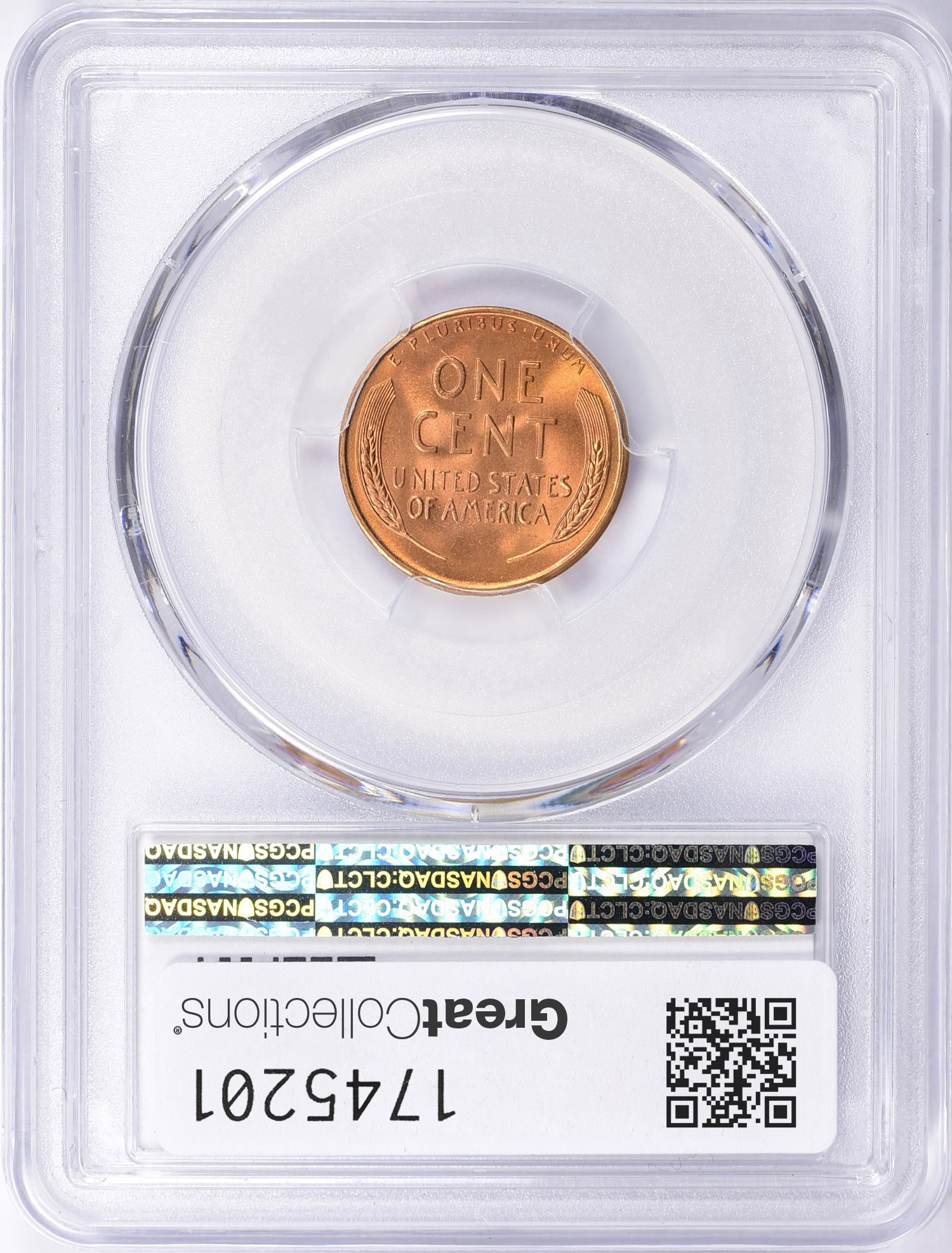 1949-S Lincoln Cent PCGS MS-67+ RD (CAC Green) (Ex. Stewart Blay / Red Copper) (Item 1745201 ...