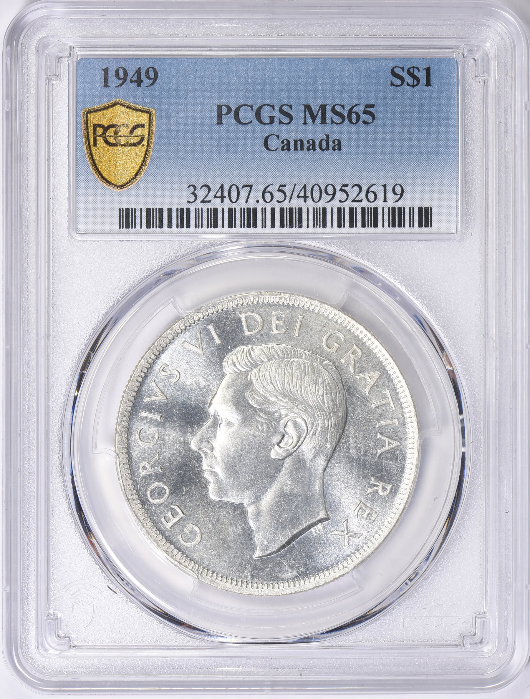 Canada 1949 Silver Dollar Newfoundland KM-47 PCGS MS-65 (Item 1745420 ...