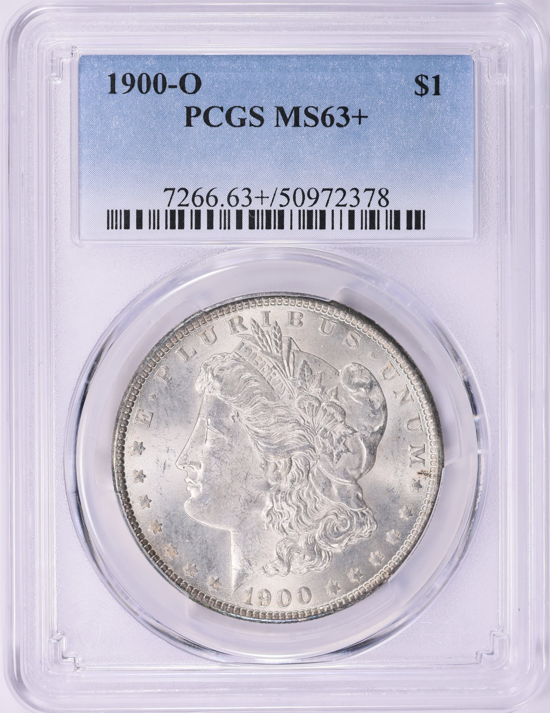1900-O Morgan Silver Dollar PCGS MS-63+ (Item 1746381 ...