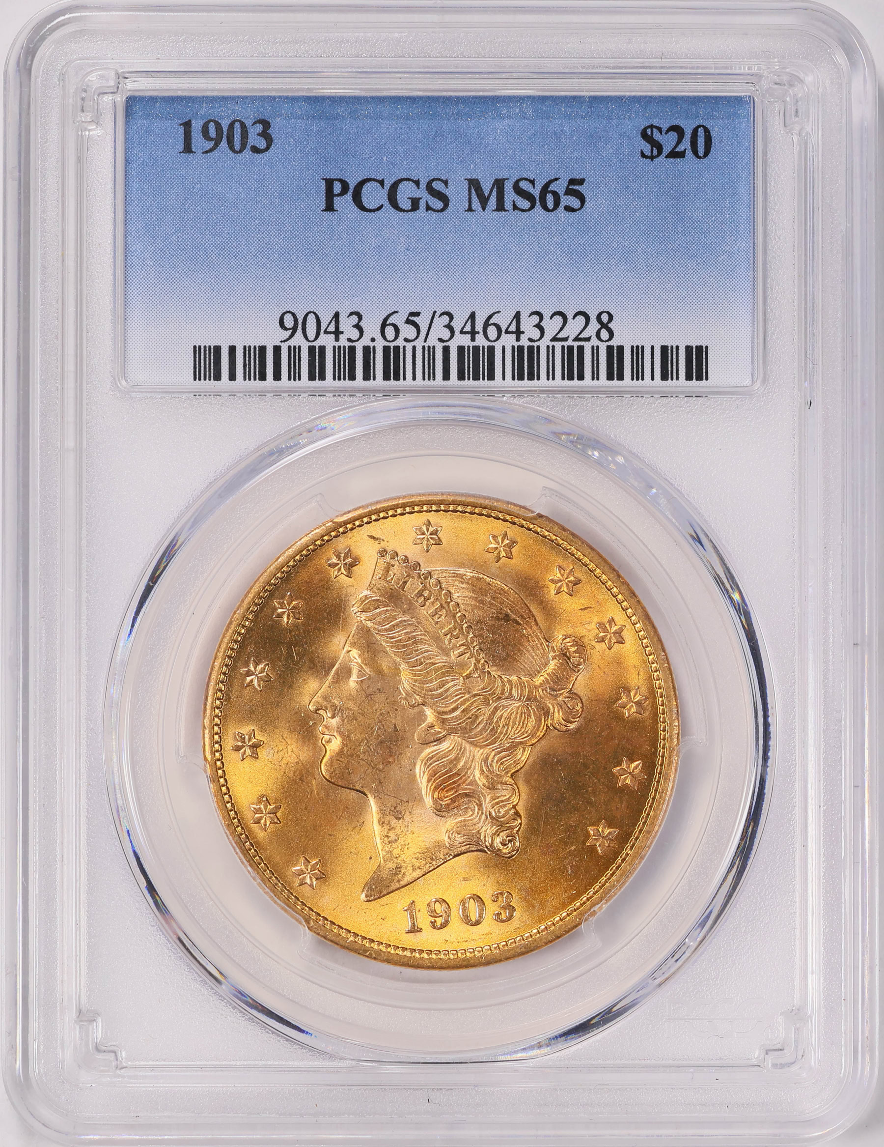 1903 Liberty Gold Double Eagle PCGS MS-65 (Item 1747195 ...
