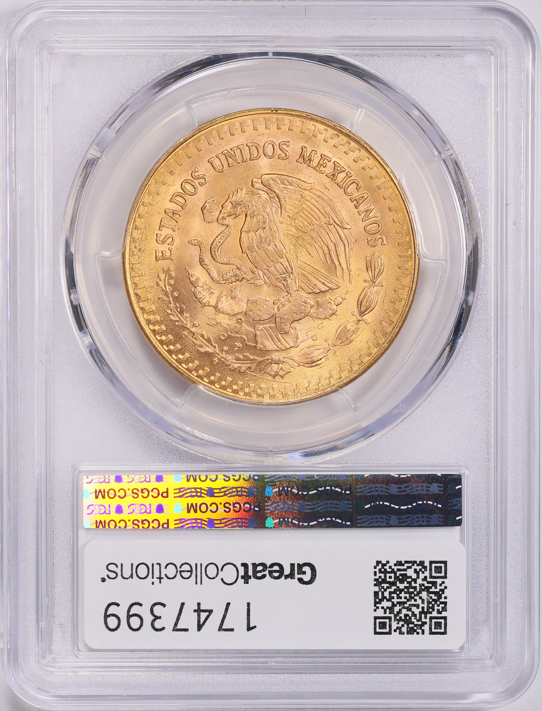 Mexico 1981-Mo Gold Onza Libertad KM-489 PCGS MS-68 (AGW = 0.999 oz.) (Item 1747399 ...