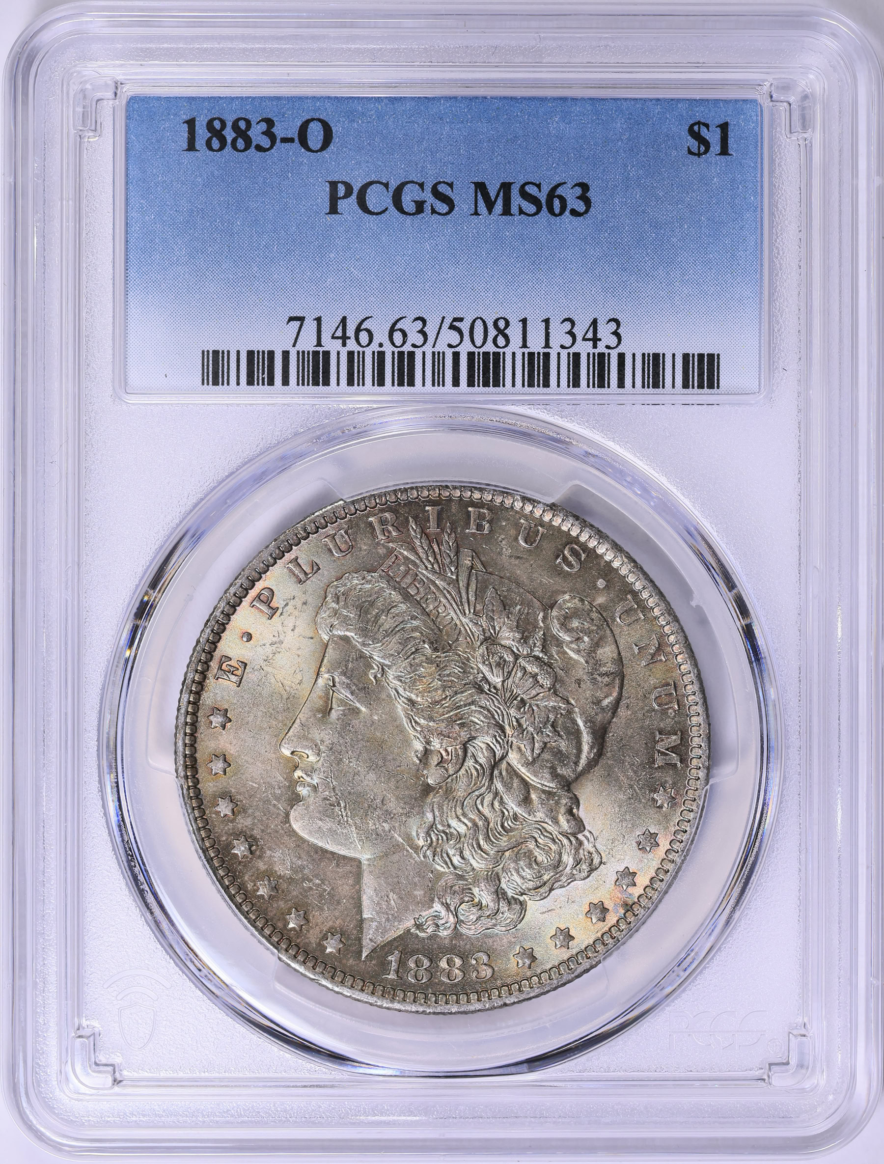 1883-O Morgan Silver Dollar PCGS MS-63 (Toned) (Item 1747580 ...