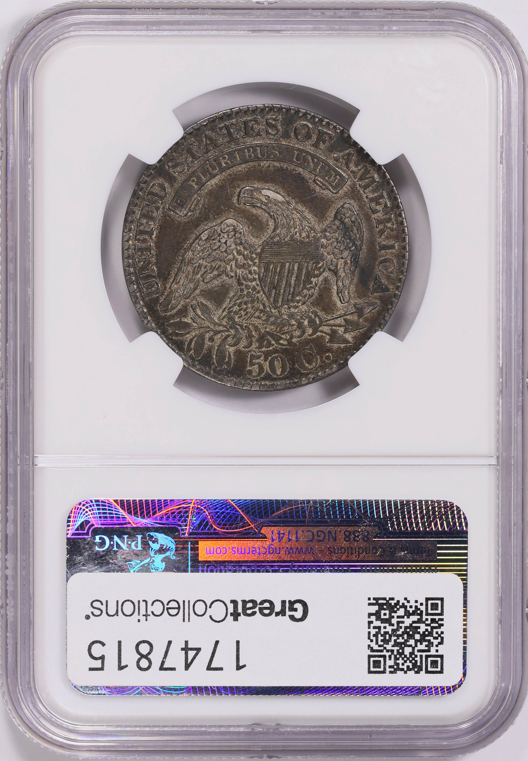 1829 Capped Bust Half Dollar NGC AU-50 (Item 1747815 ...