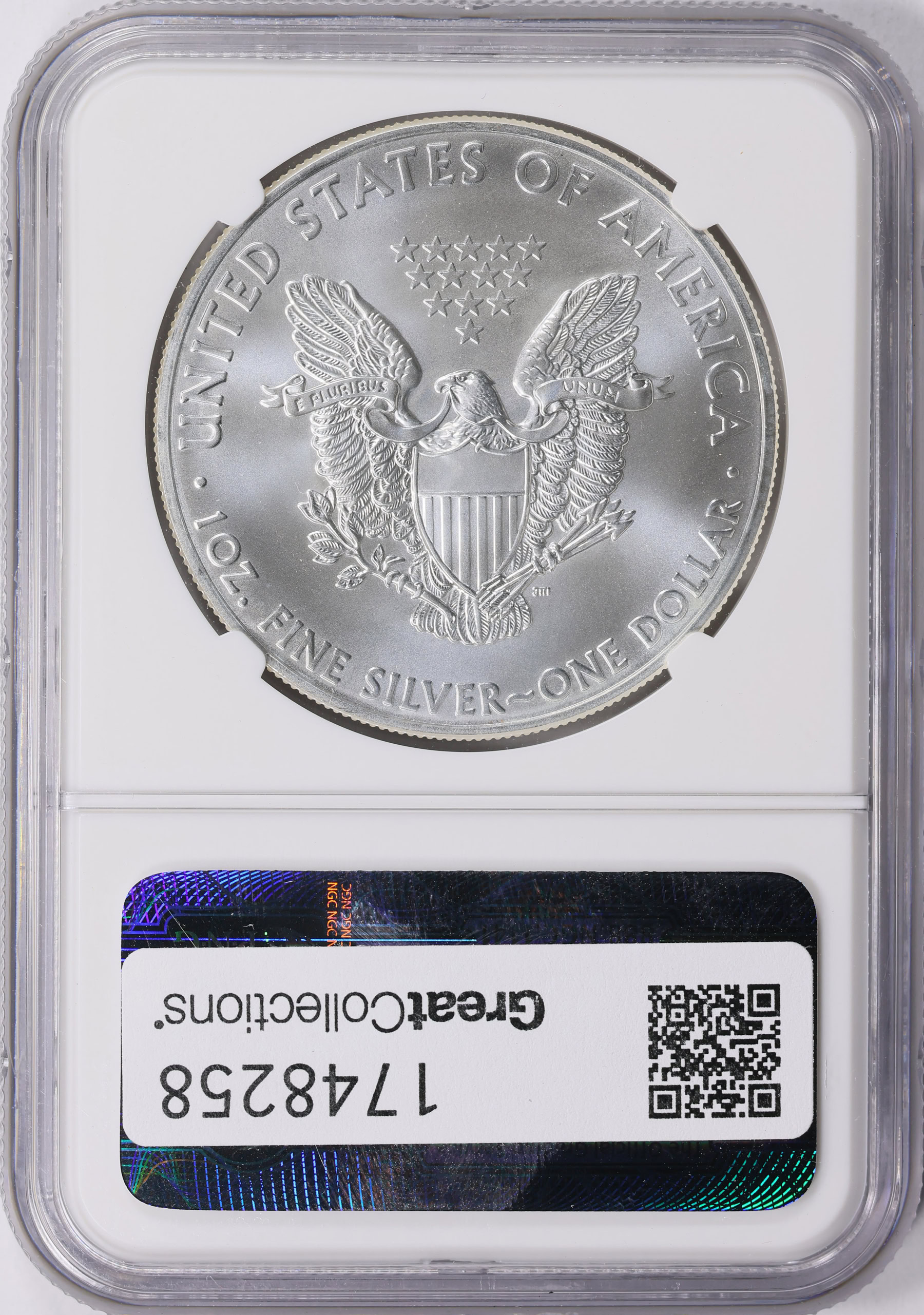 2011 $1 Silver Eagle Early Releases NGC MS-70 (Item 1748258 ...