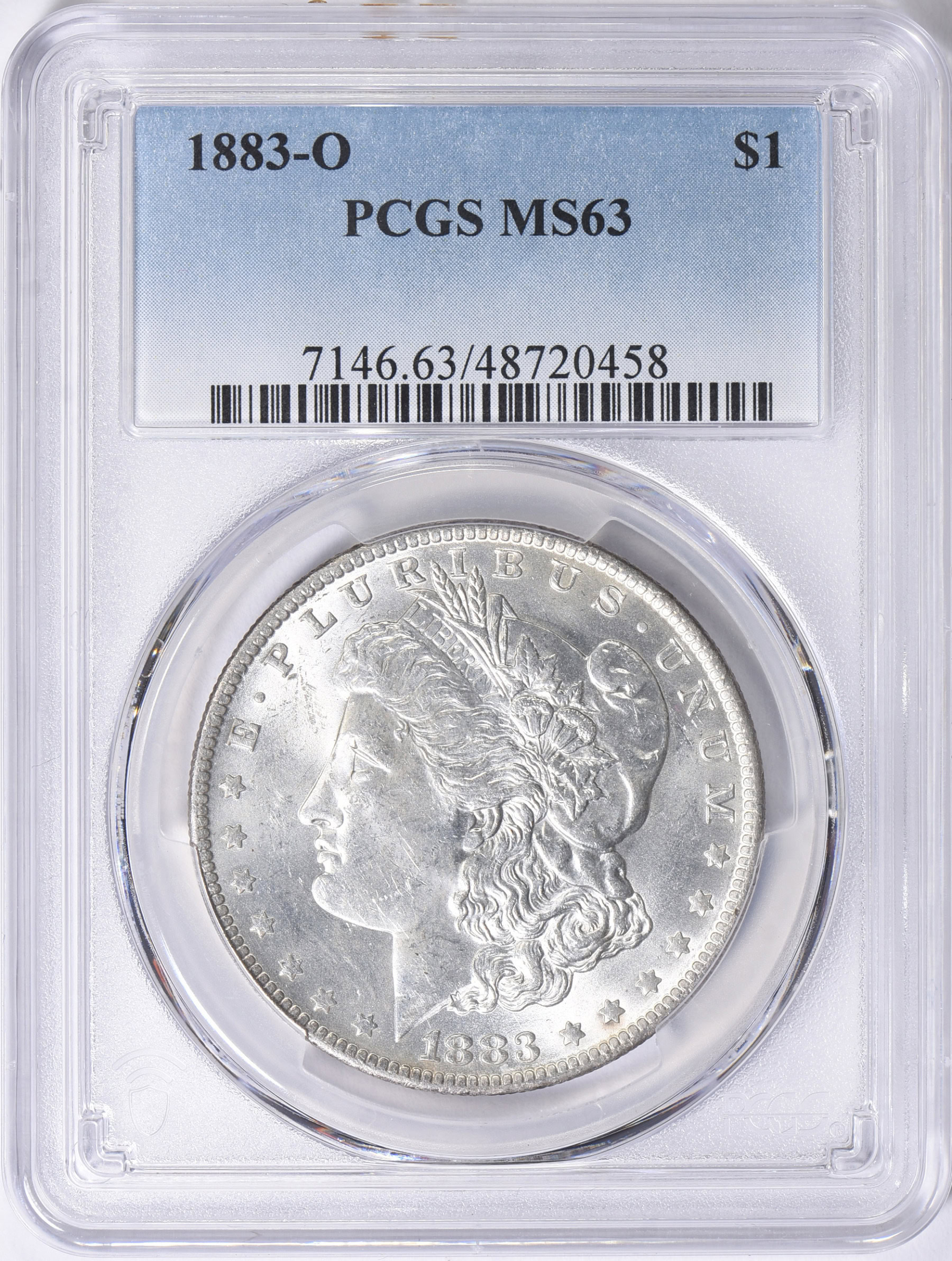 1883-O Morgan Silver Dollar PCGS MS-63 (Item 1749905) | GreatCollections Coin Auctions