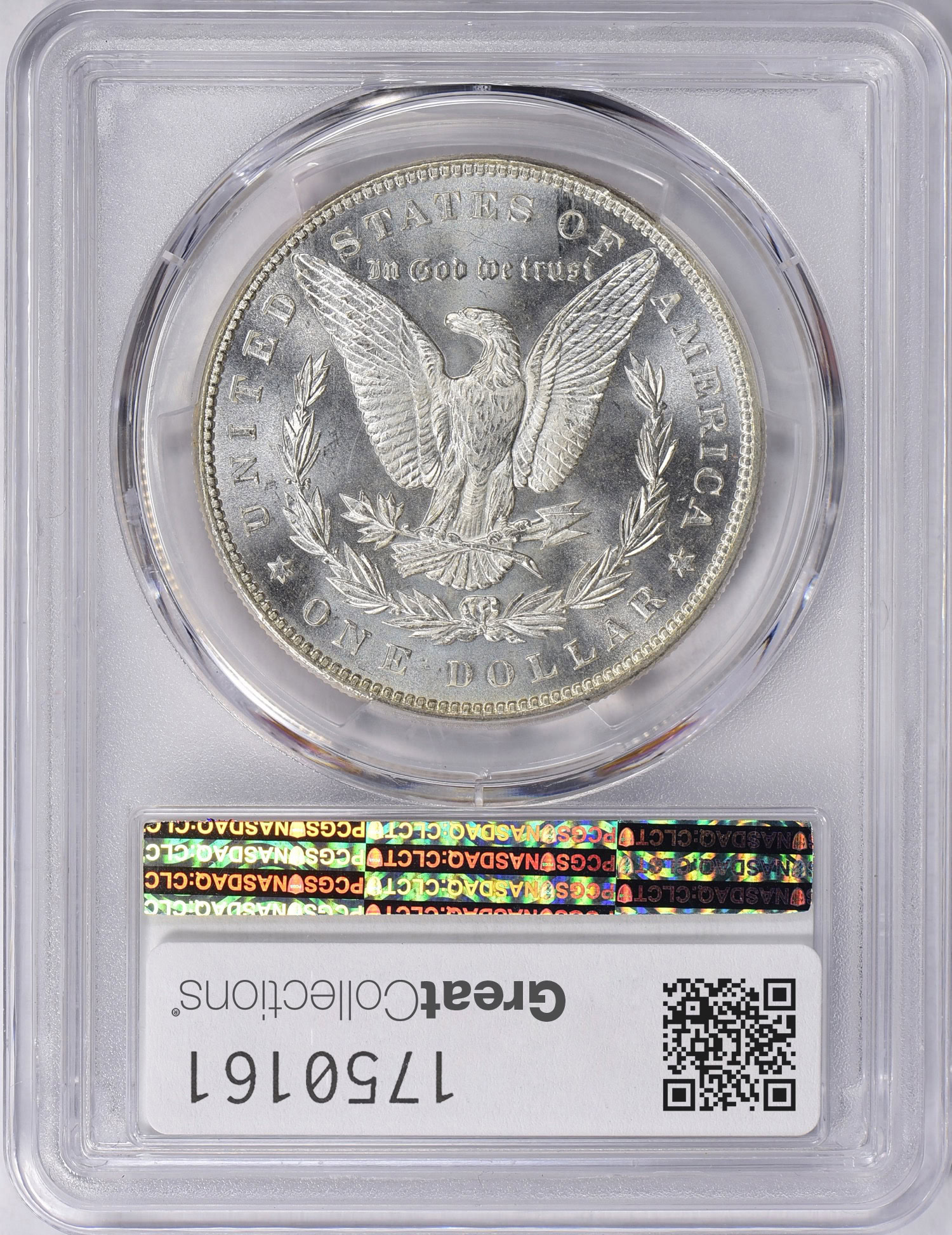 1887 Morgan Silver Dollar PCGS MS-65 (Item 1750161) | GreatCollections ...