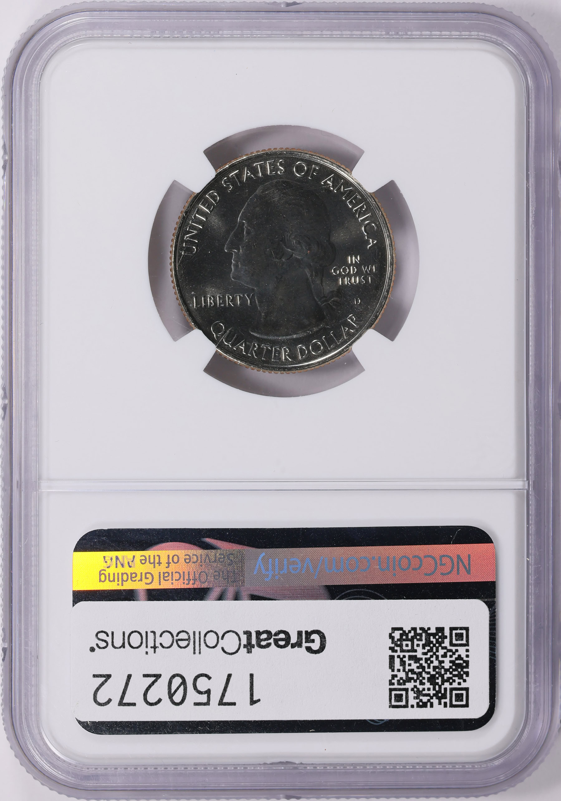 2020-D America the Beautiful Quarter Weir Farm National Park NGC MS-67 ...