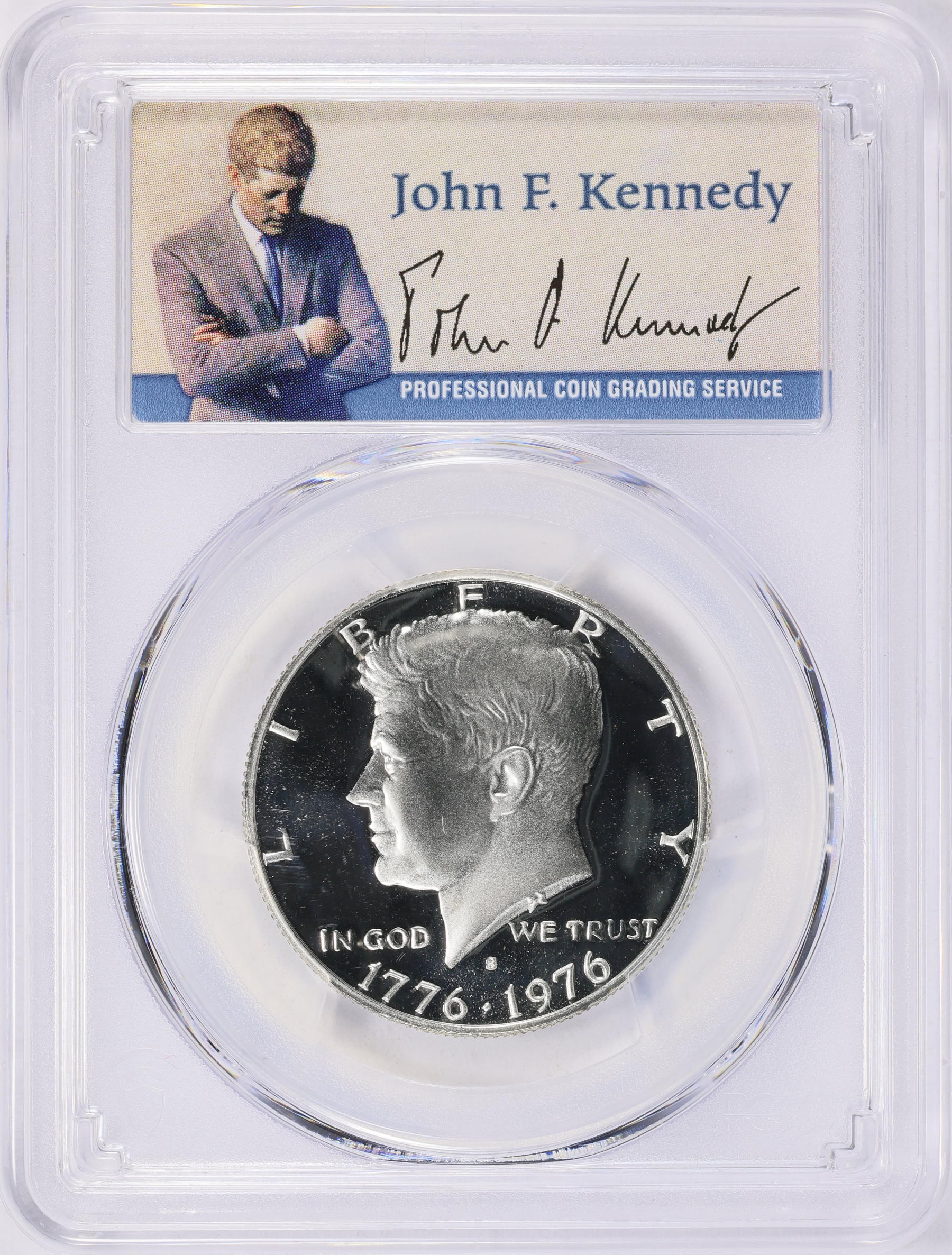 1976-S Kennedy Half Dollar Silver PCGS Proof-70 DCAM (John F. Kennedy ...