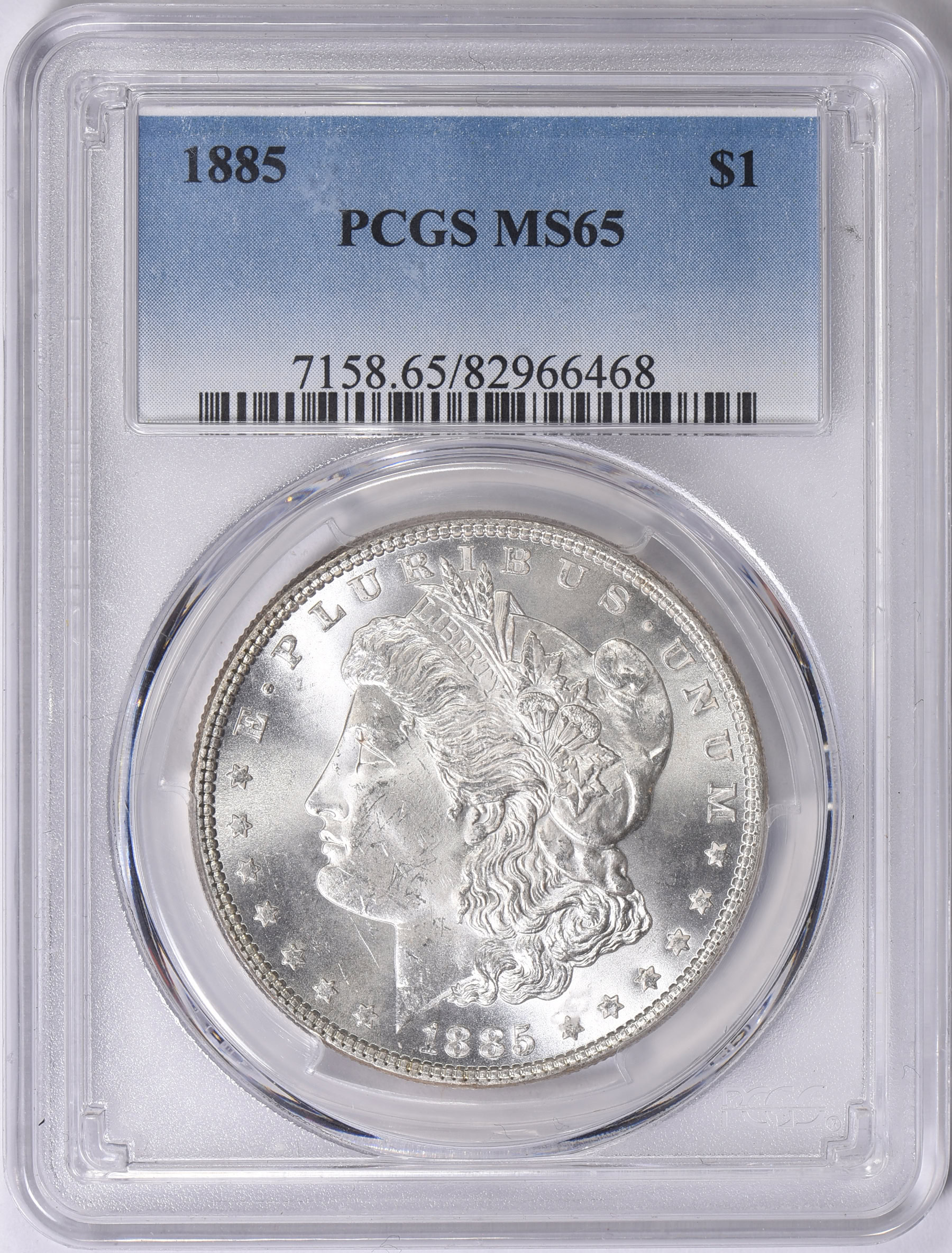 1885 Morgan Silver Dollar PCGS MS-65 (Item 1750699) | GreatCollections Coin Auctions