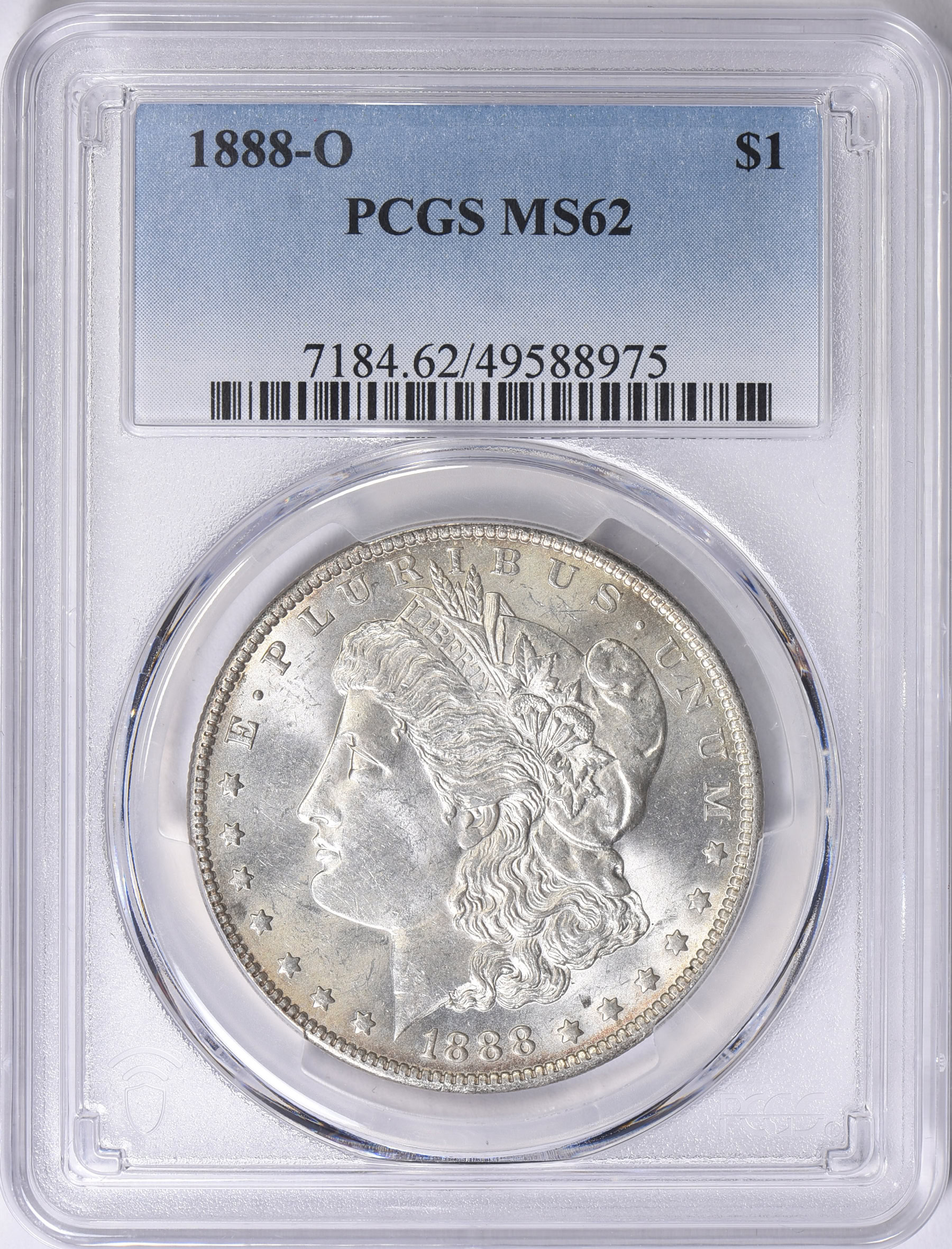 1888-O Morgan Silver Dollar PCGS MS-62 (Item 1751030) | GreatCollections Coin Auctions
