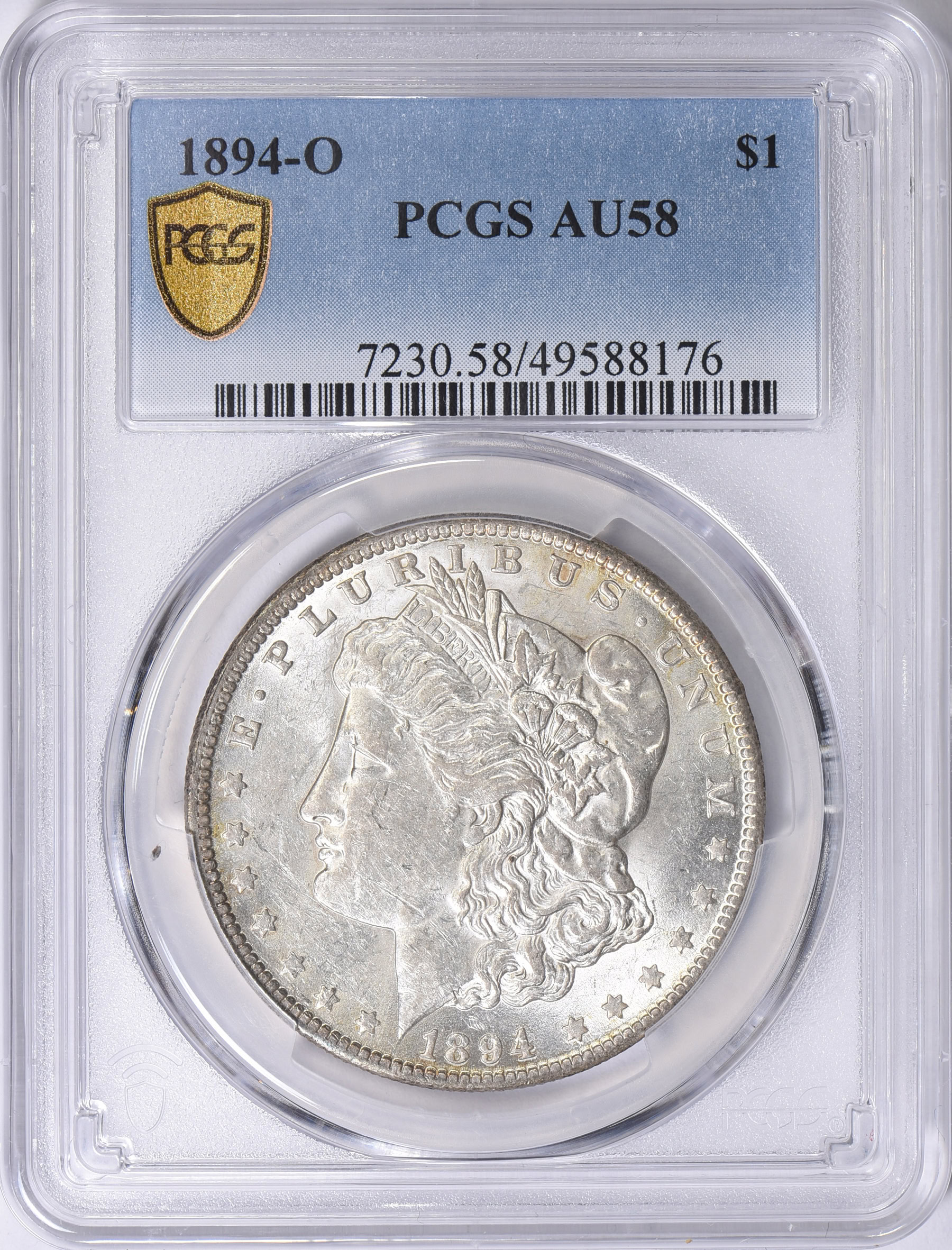 1894-O Morgan Silver Dollar PCGS AU-58 (Item 1751059) | GreatCollections Coin Auctions