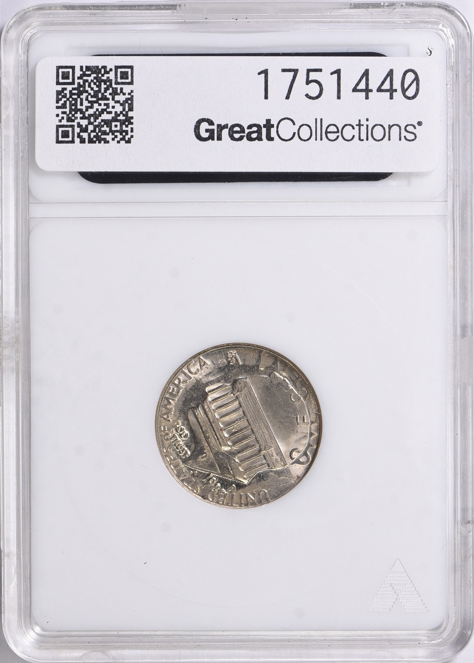 Mint Error 1985 Lincoln Cent Struck on 1985-P Roosevelt Dime ANACS MS ...
