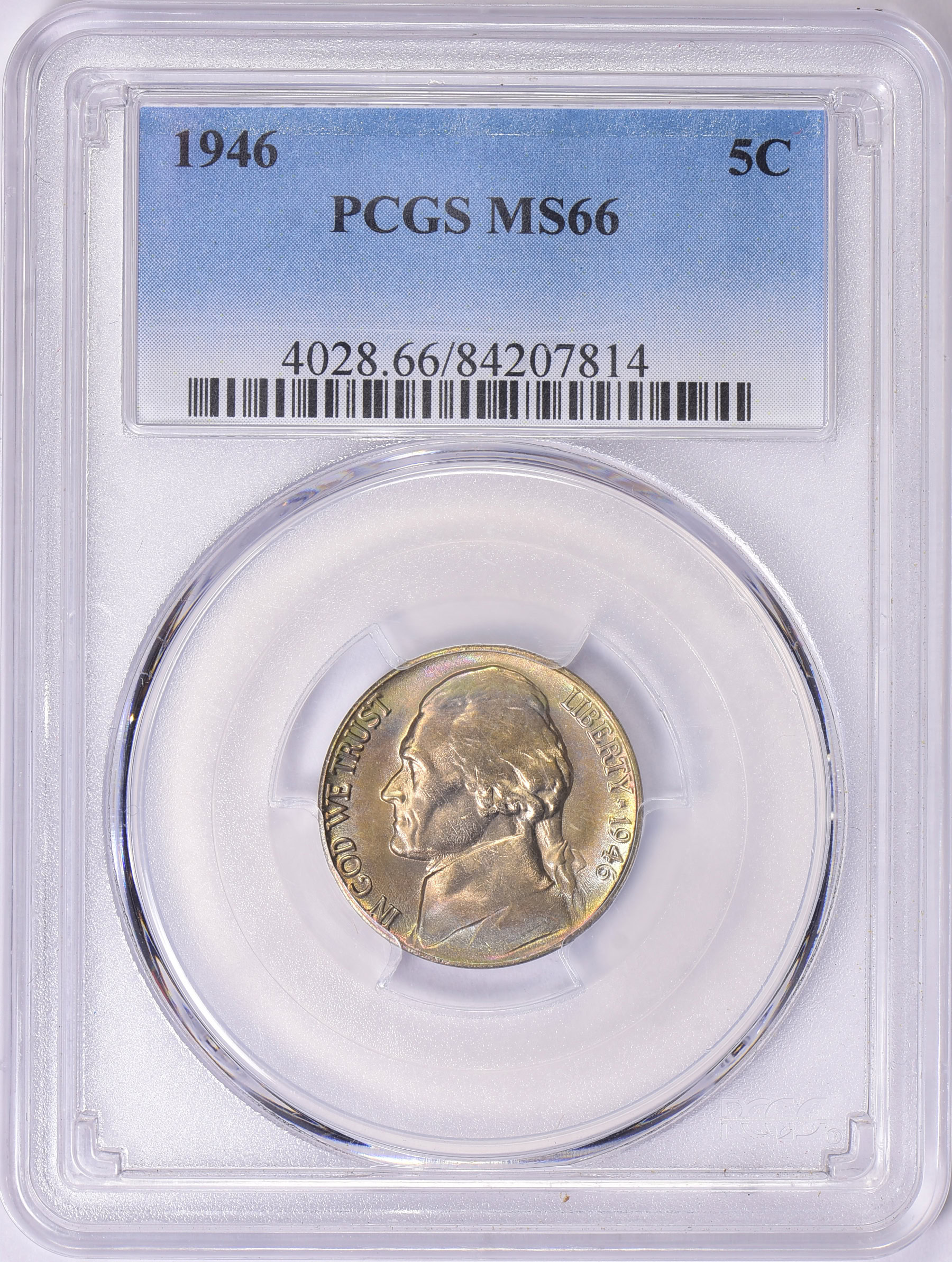 1946 Jefferson Nickel PCGS MS-66 (Item 1753224) | GreatCollections Coin Auctions