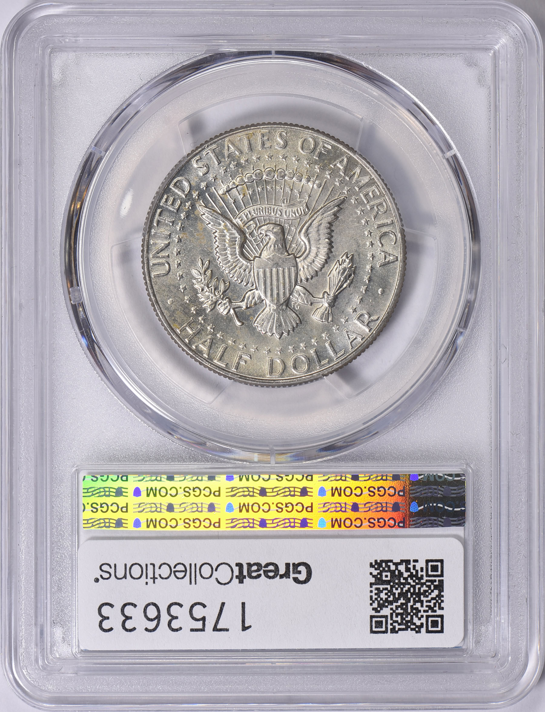 1967 Kennedy Half Dollar Doubled Die Obverse FS-102 PCGS MS-64 (Item 1753633) | GreatCollections ...