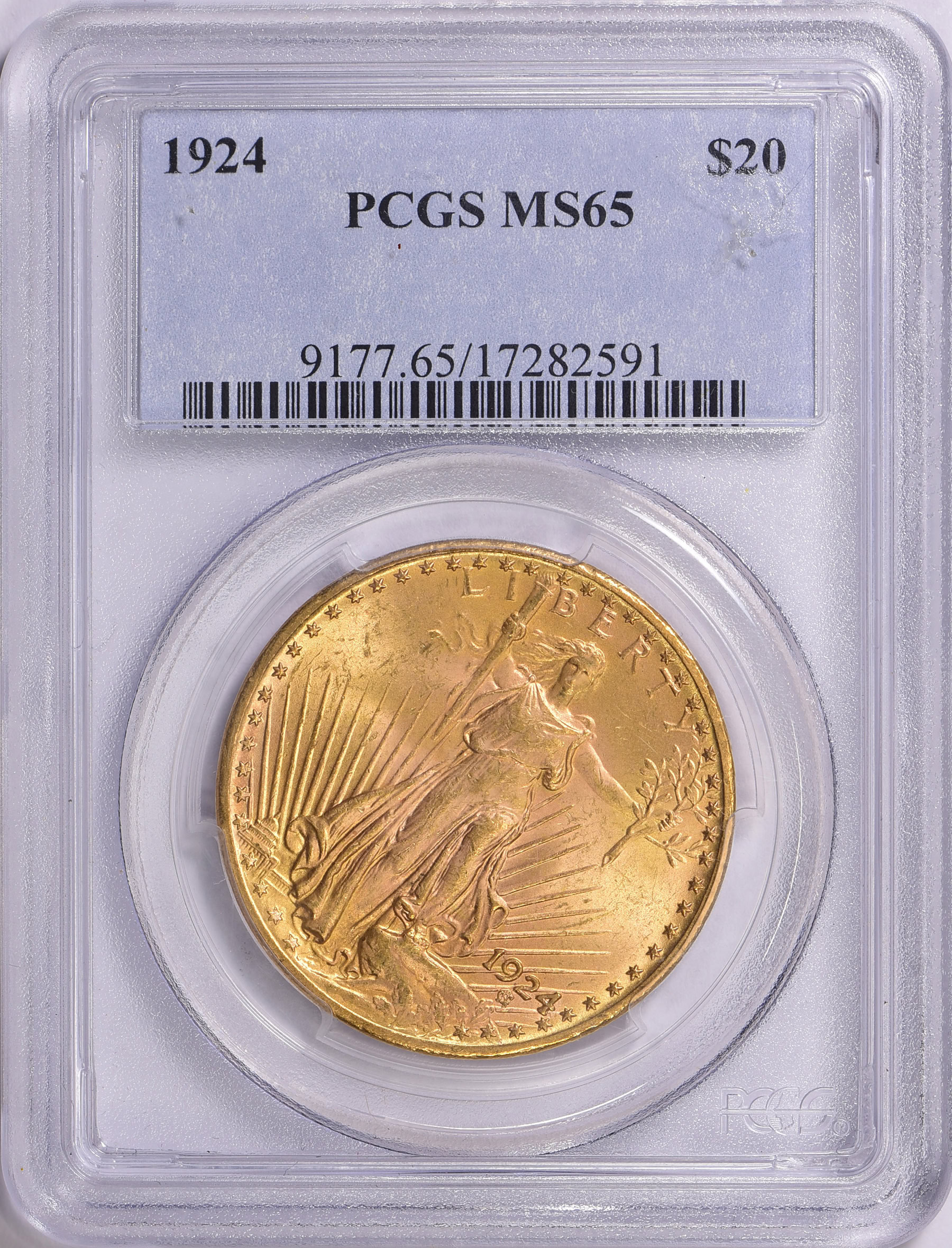 1924 Saint-Gaudens Gold Double Eagle PCGS MS-65 (Item 1753886 ...