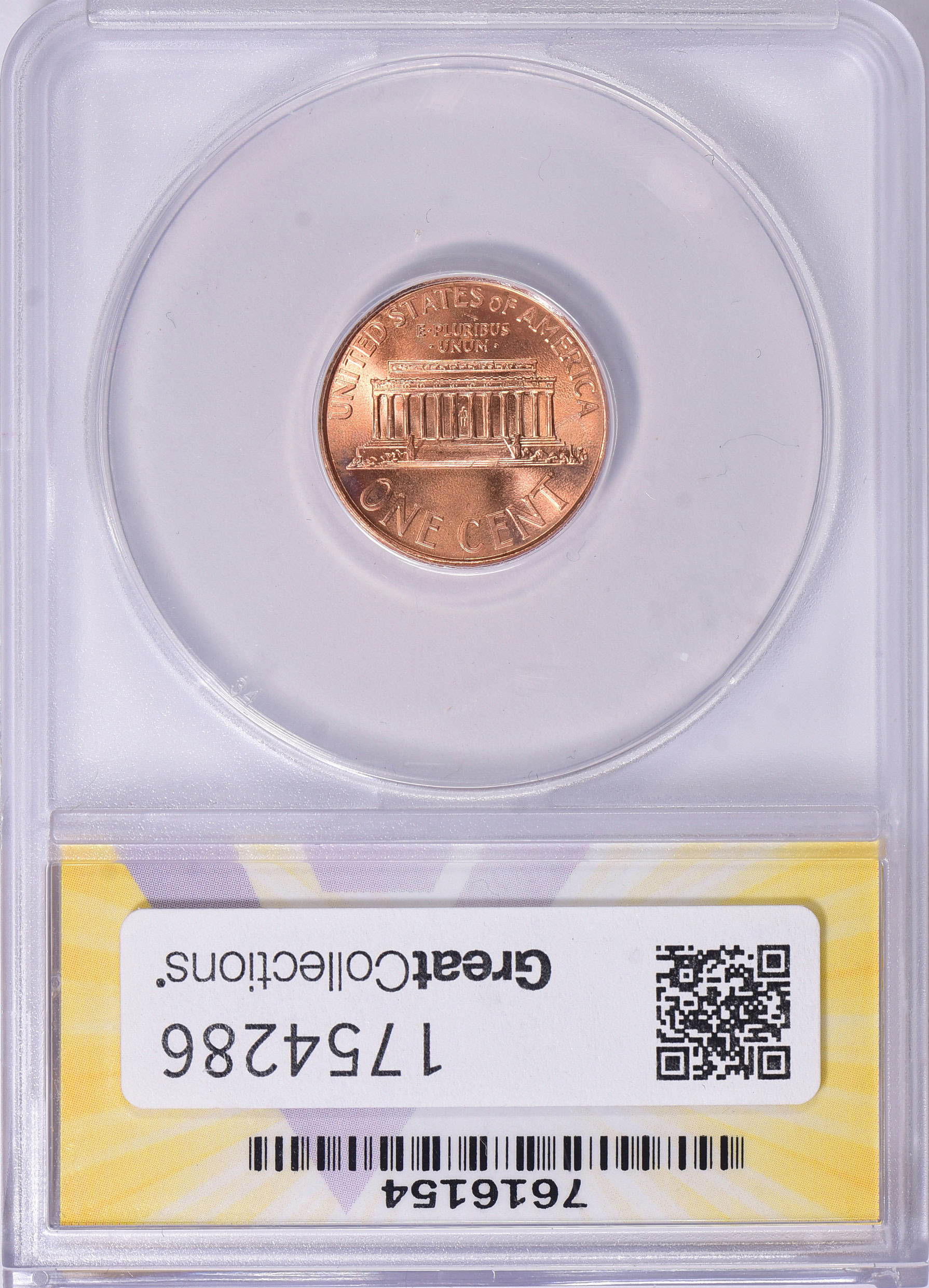 Mint Error 2006 Lincoln Cent Obverse Die Break ANACS MS-65 RD | ANACS ...